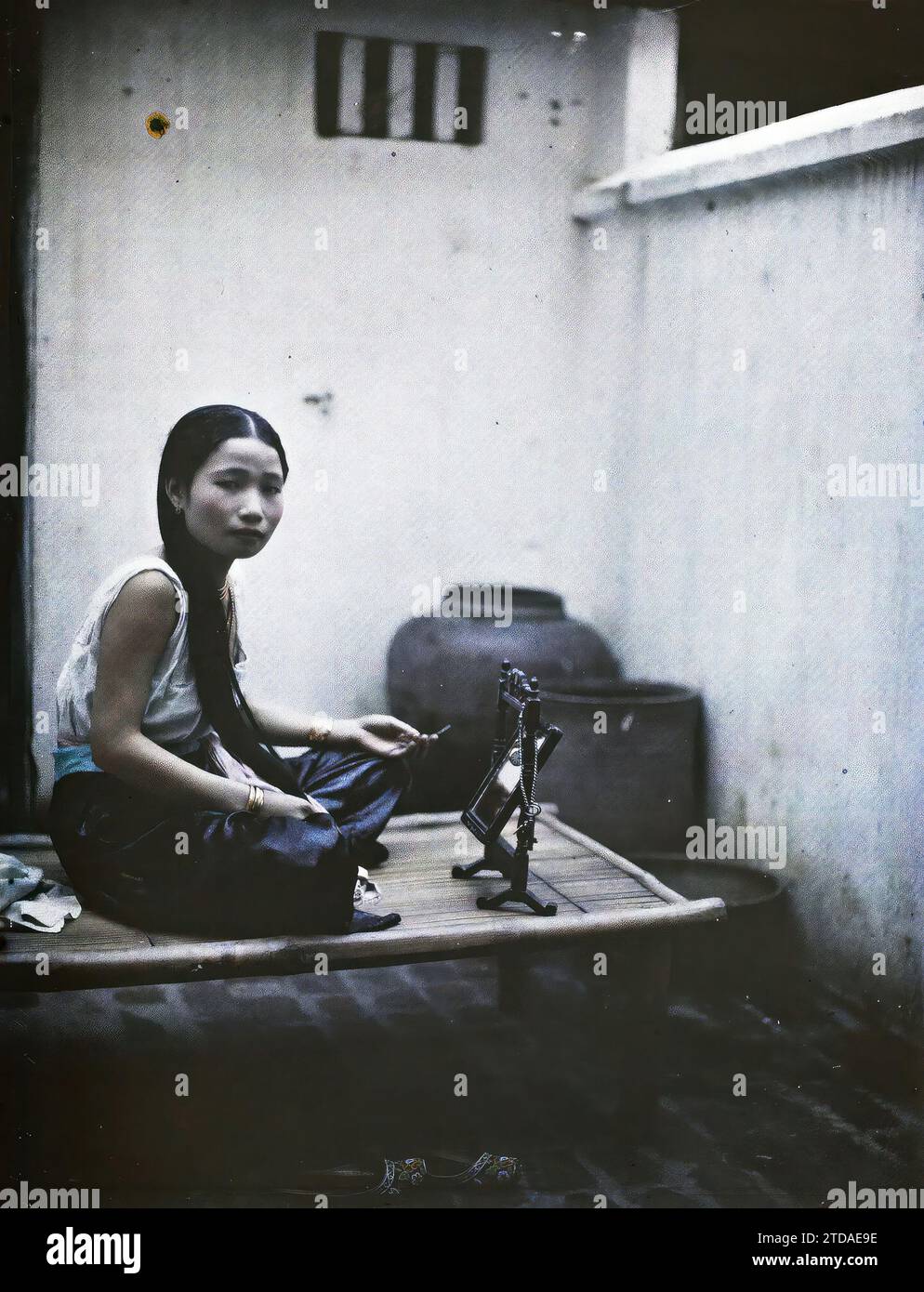 Indochina upper class women hi-res stock photography and images - Alamy