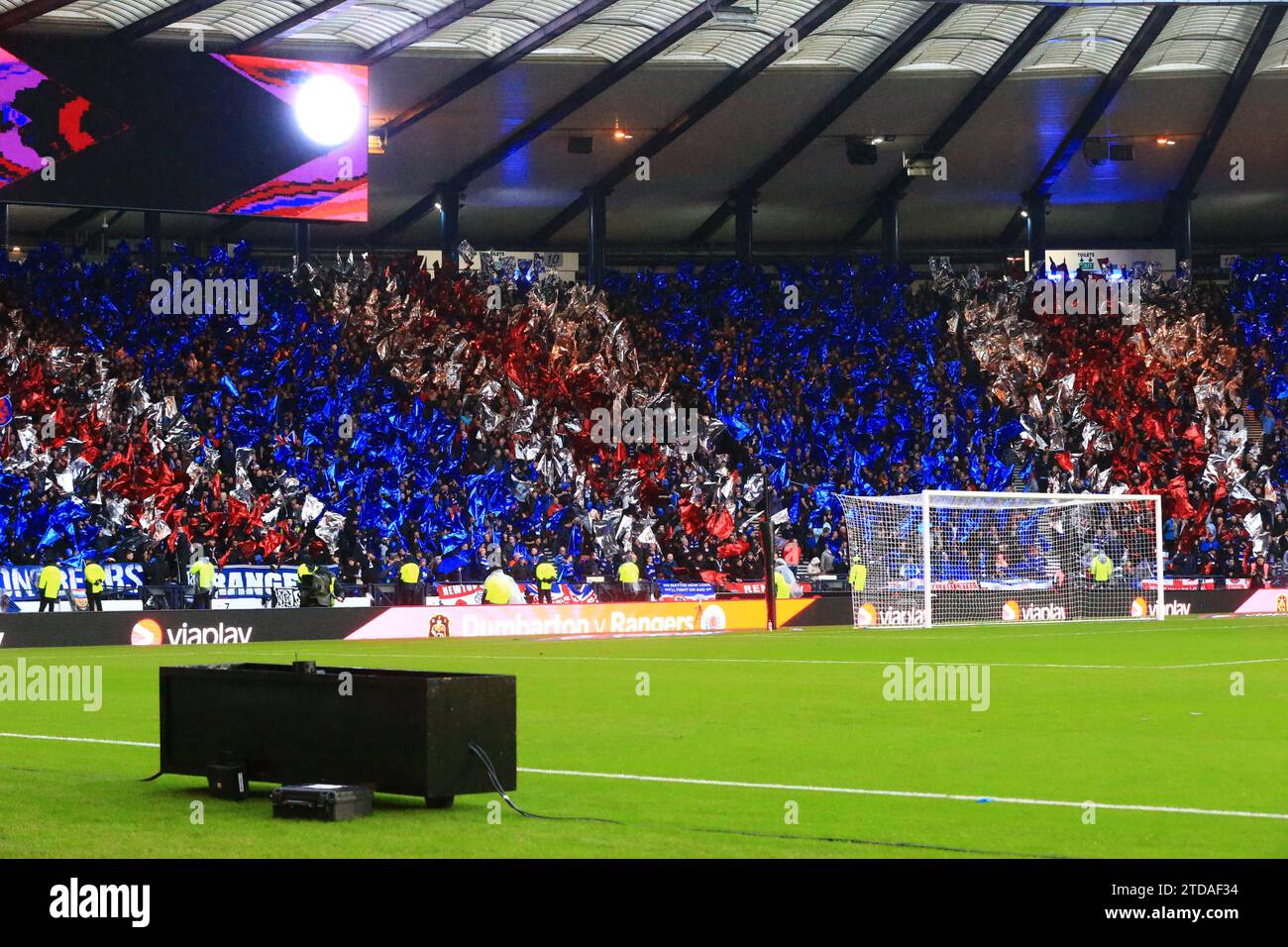 Glasgow, Scotland, UK. 17th December 2023; Hampden Park, Glasgow ...