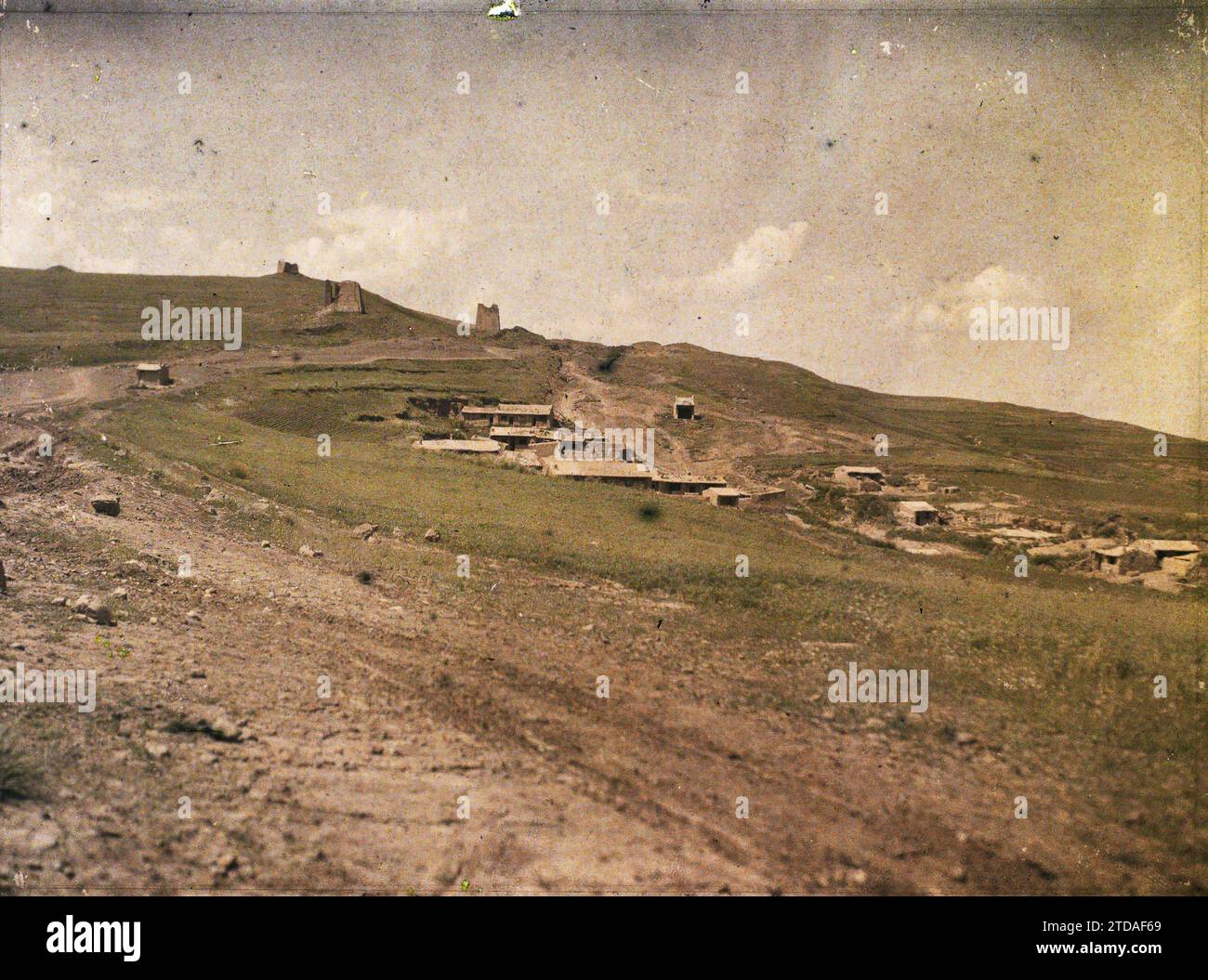 Surroundings of Kalgan, China Perhaps around Xuanhua, Habitat ...