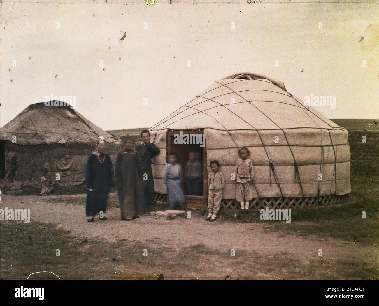 Costume ethnic minority yurt exists high definition child group hi-res ...