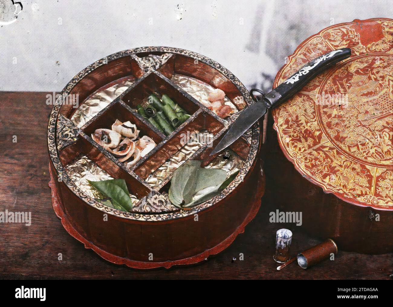 Ornate betel box hi-res stock photography and images - Alamy