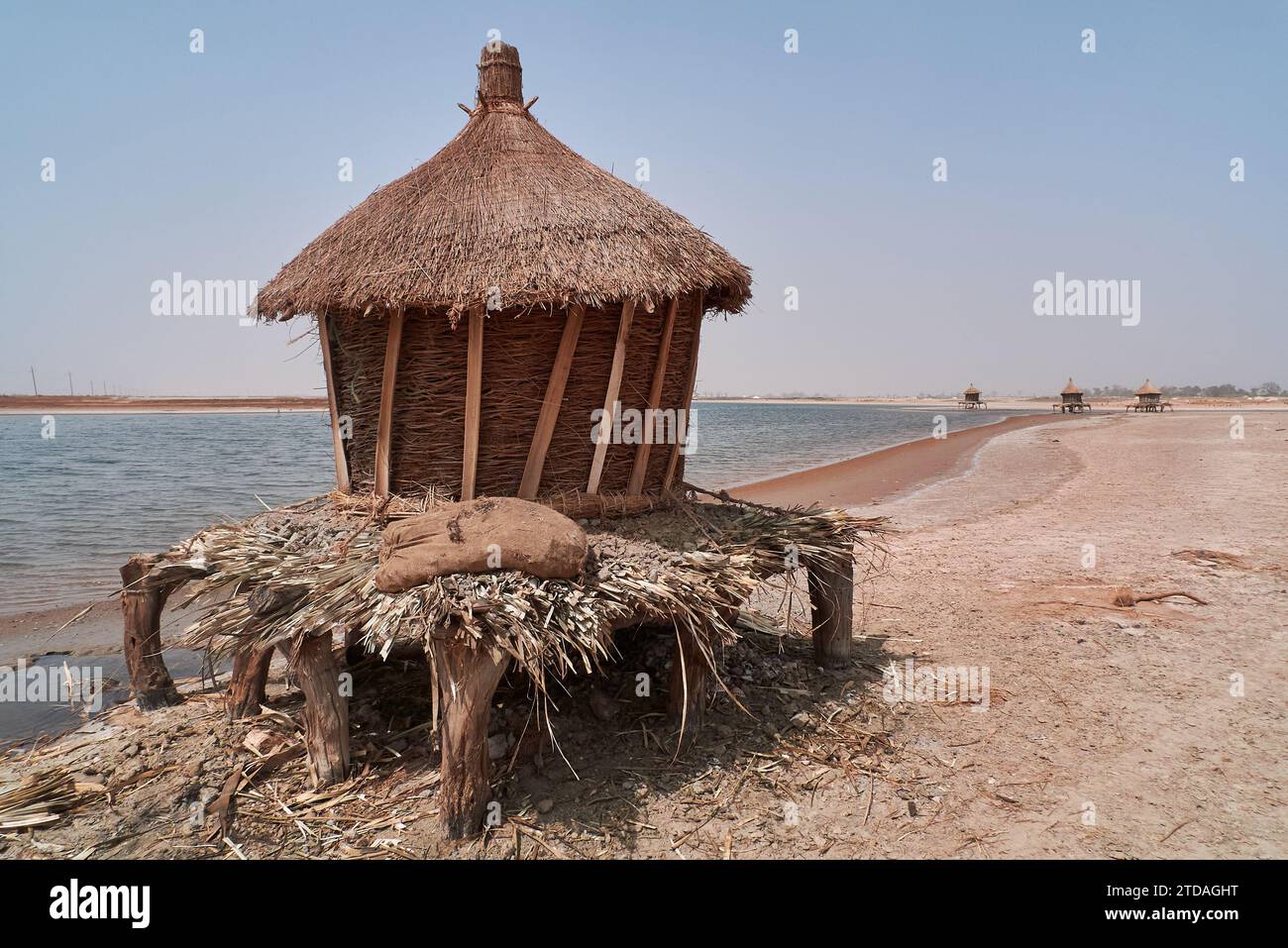 Granaries on a shell island, Joal-Fadiouth, Senegal Africa Stock Photo ...