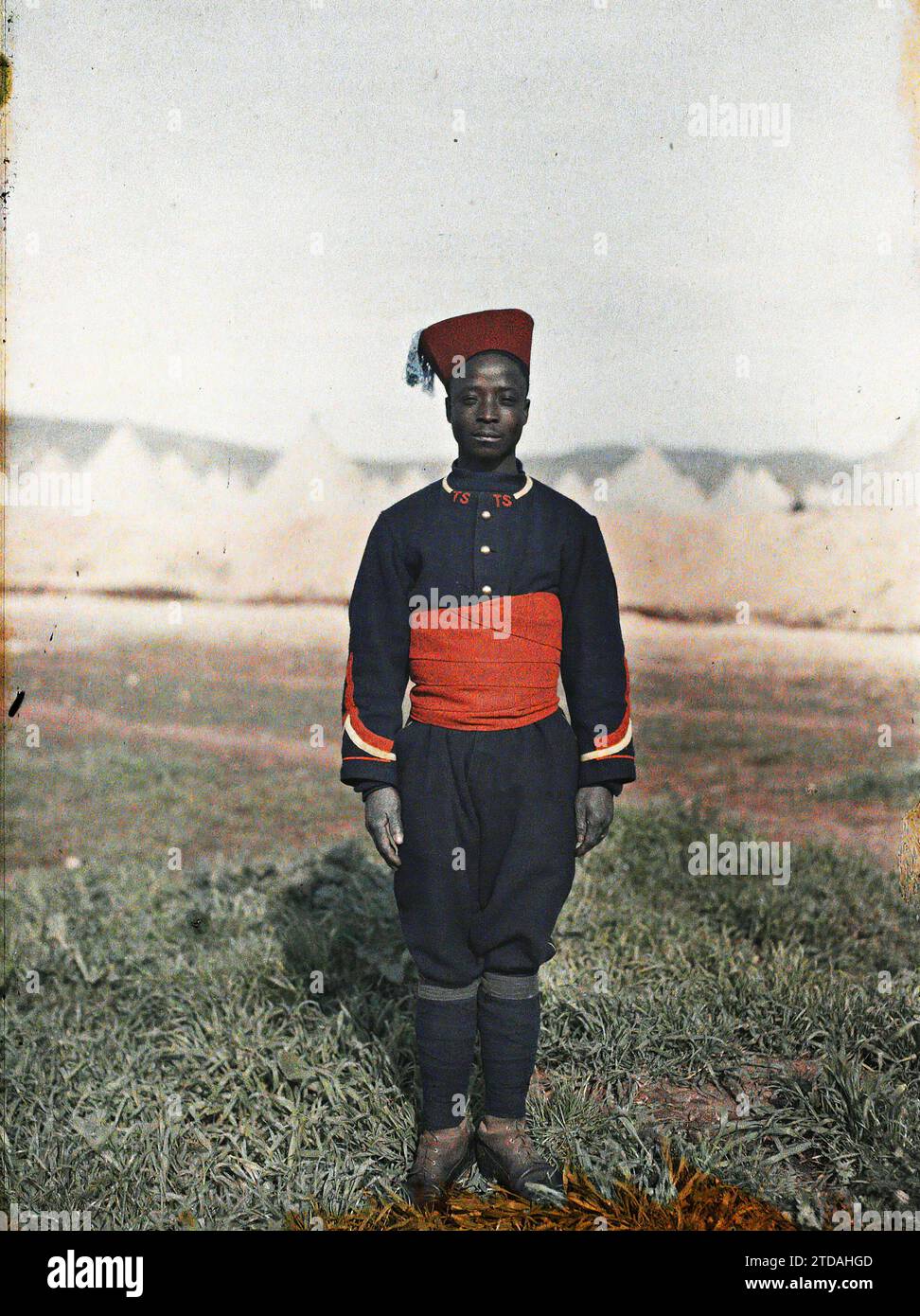 Fez, Morocco Portrait of a Senegalese Tirailleur, Clothing, Colonial ...