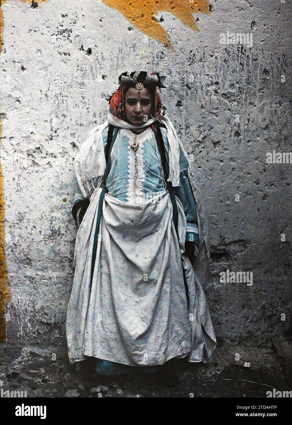 Fez, Morocco Portrait of a Moroccan Woman, Human Beings, Clothing ...