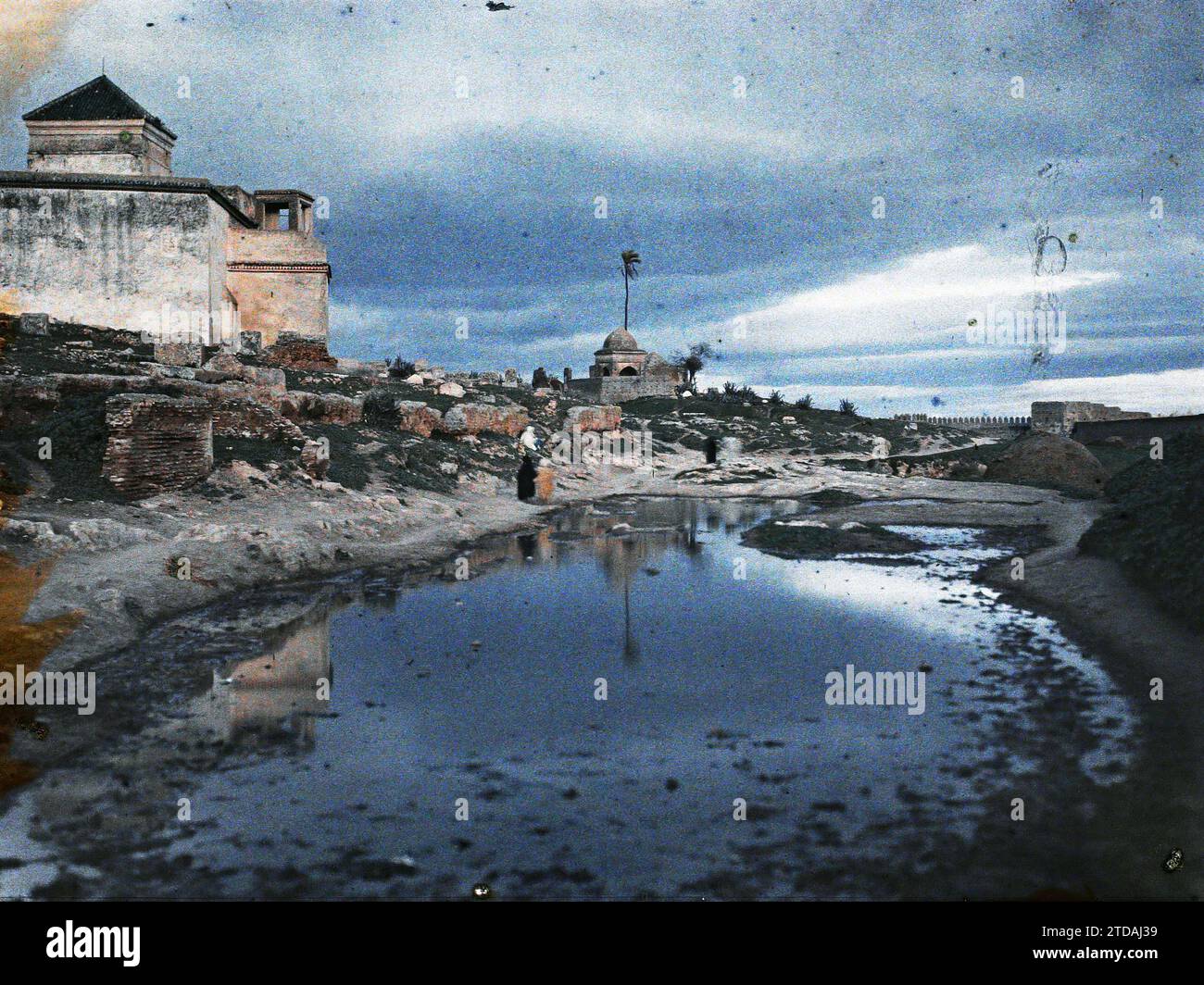 Fez, Morocco Cemetery of Bâb el Mahrouk, Habitat, Architecture ...