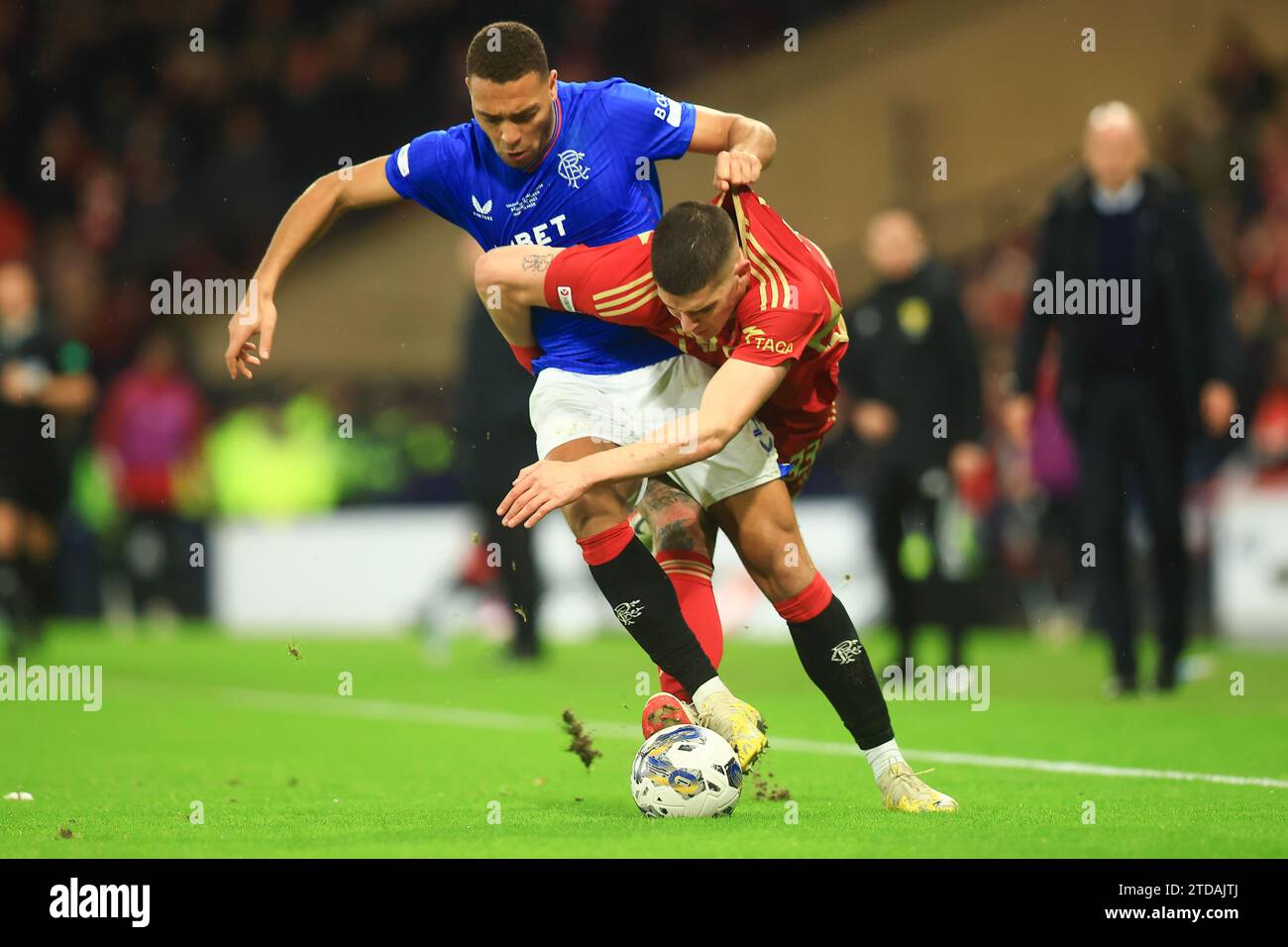 Glasgow, Scotland, UK. 17th December 2023; Hampden Park, Glasgow ...