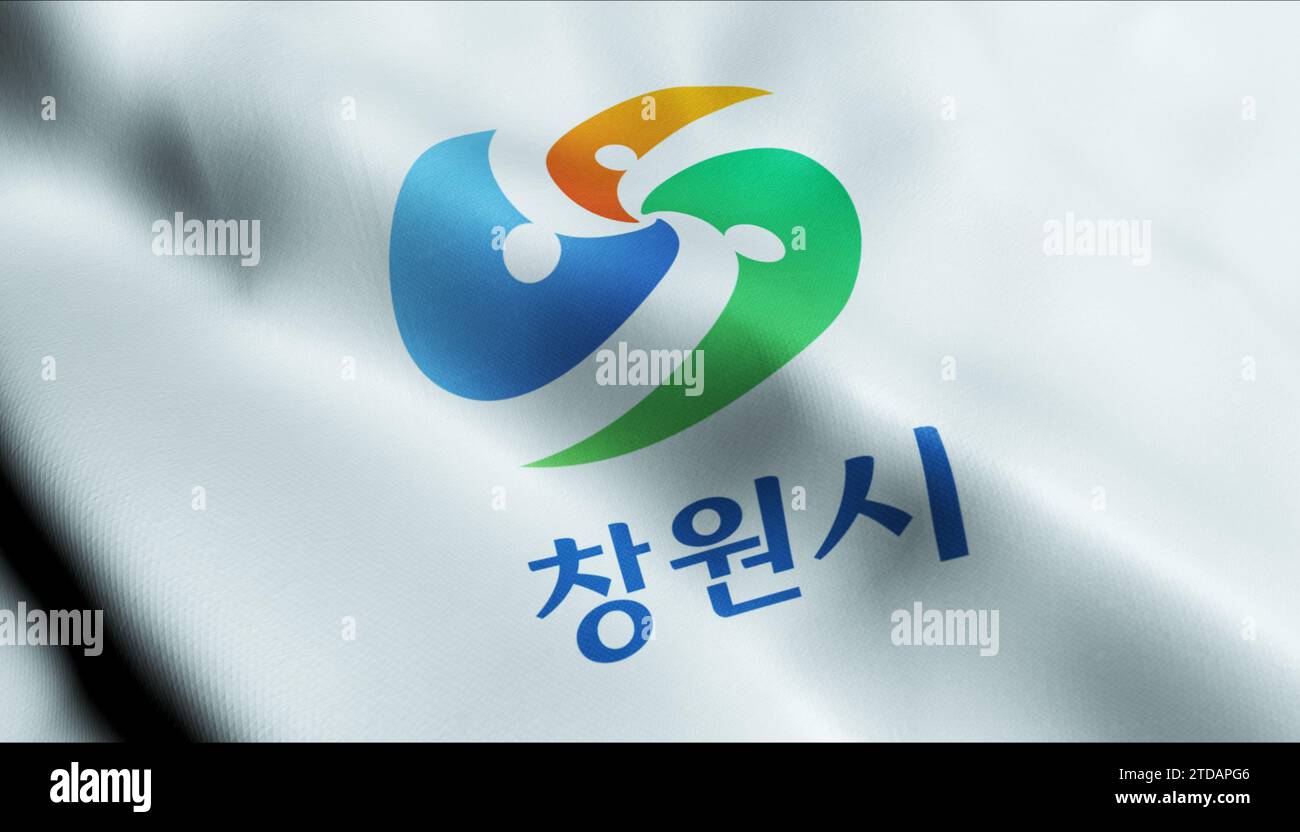 Map of changwon hi-res stock photography and images - Alamy