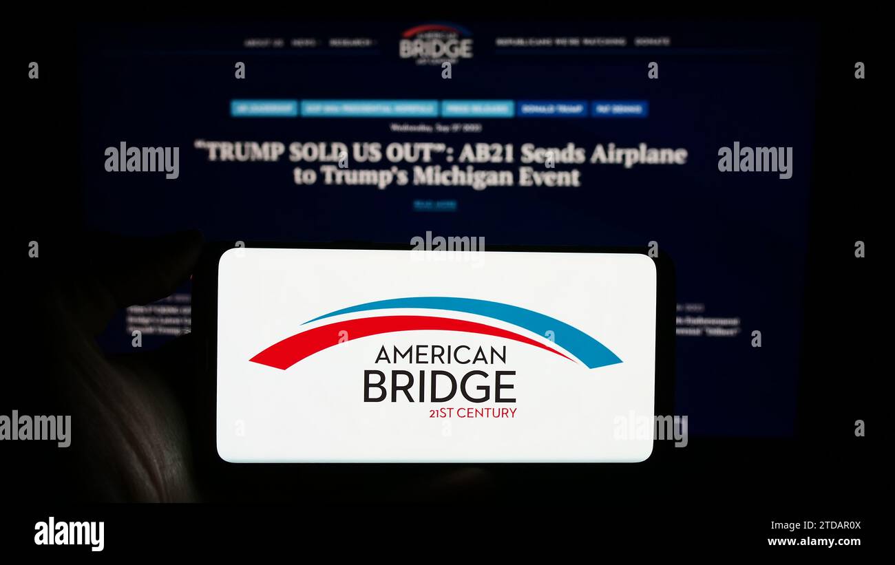 American bridge 21st century logo hi-res stock photography and images ...