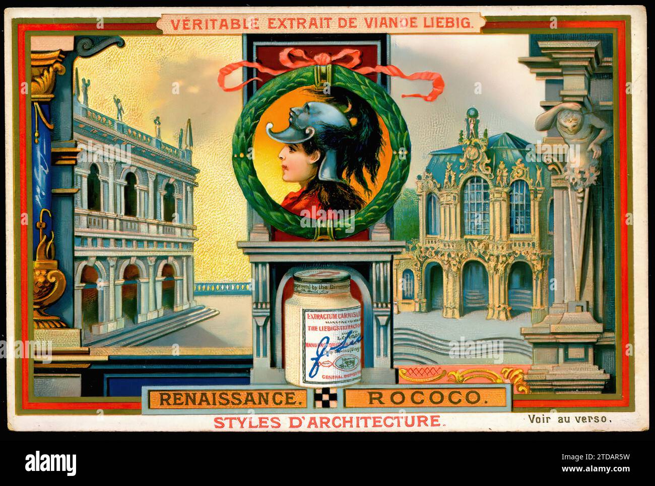Vintage Liebig Trade Card S575 - Styles of Architecture - Renaissance ...
