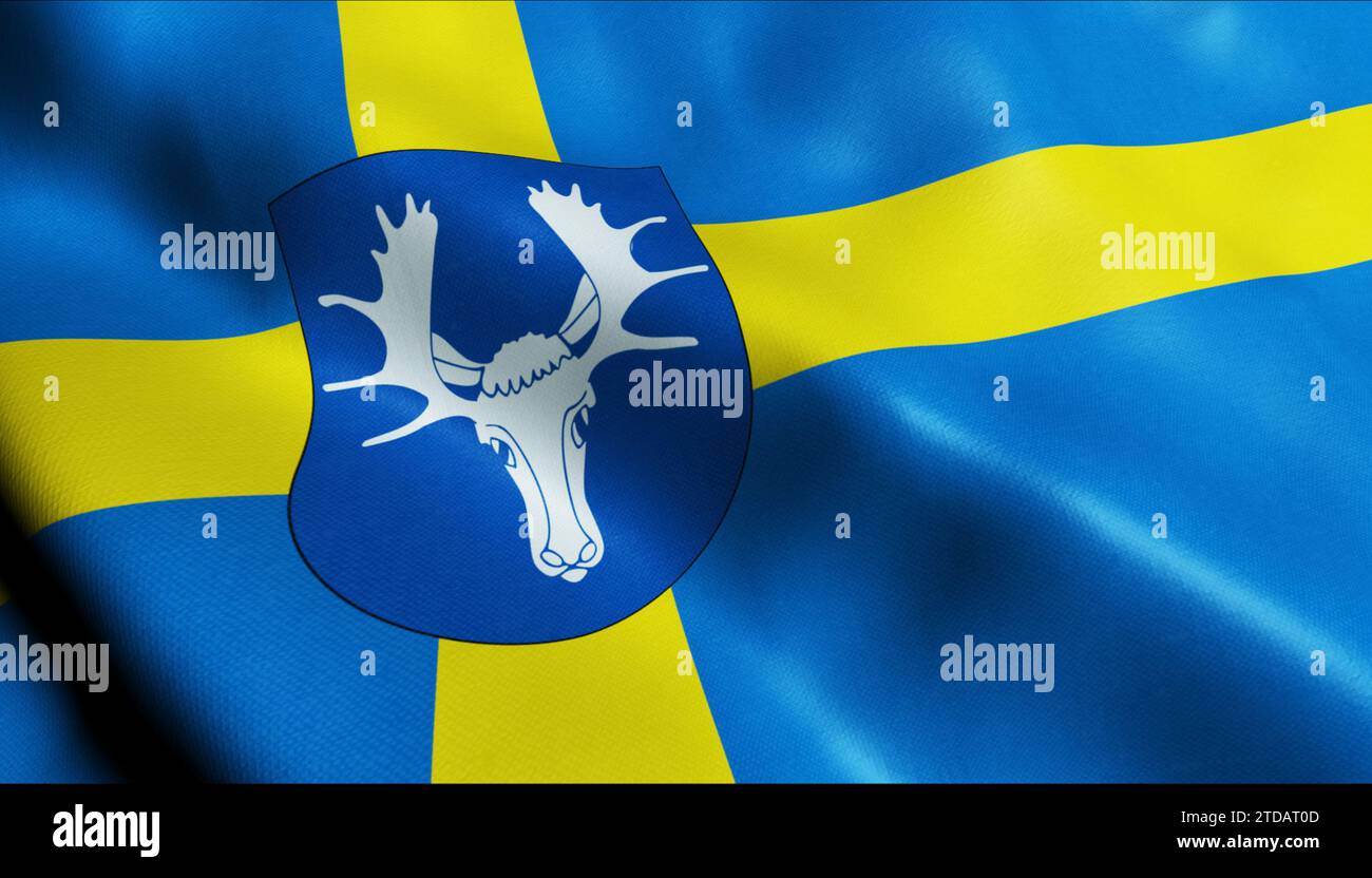 Flag of ostersund hi-res stock photography and images - Alamy