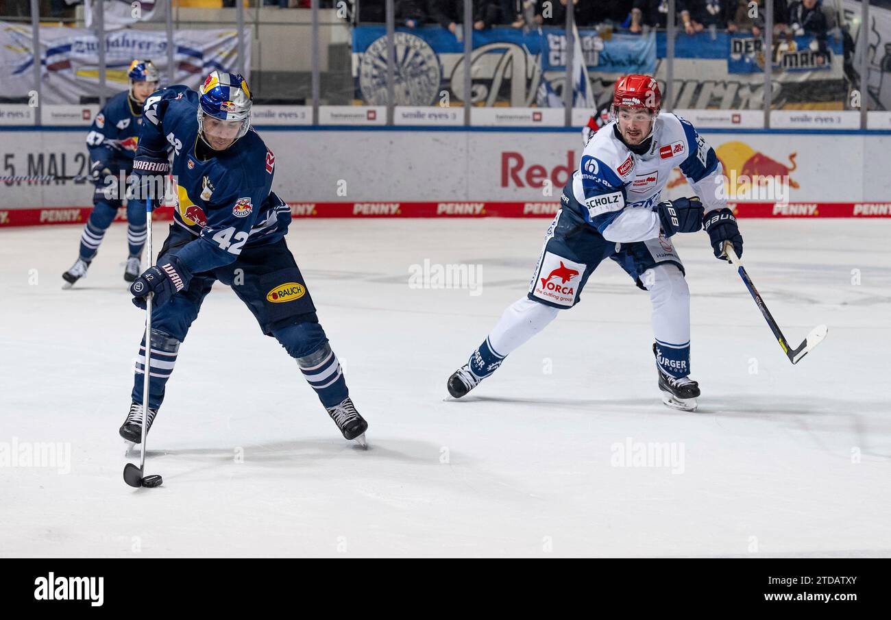 Muenchen, Deutschland. 17th Dec, 2023. Yasin Ehliz (EHC Red Bull ...