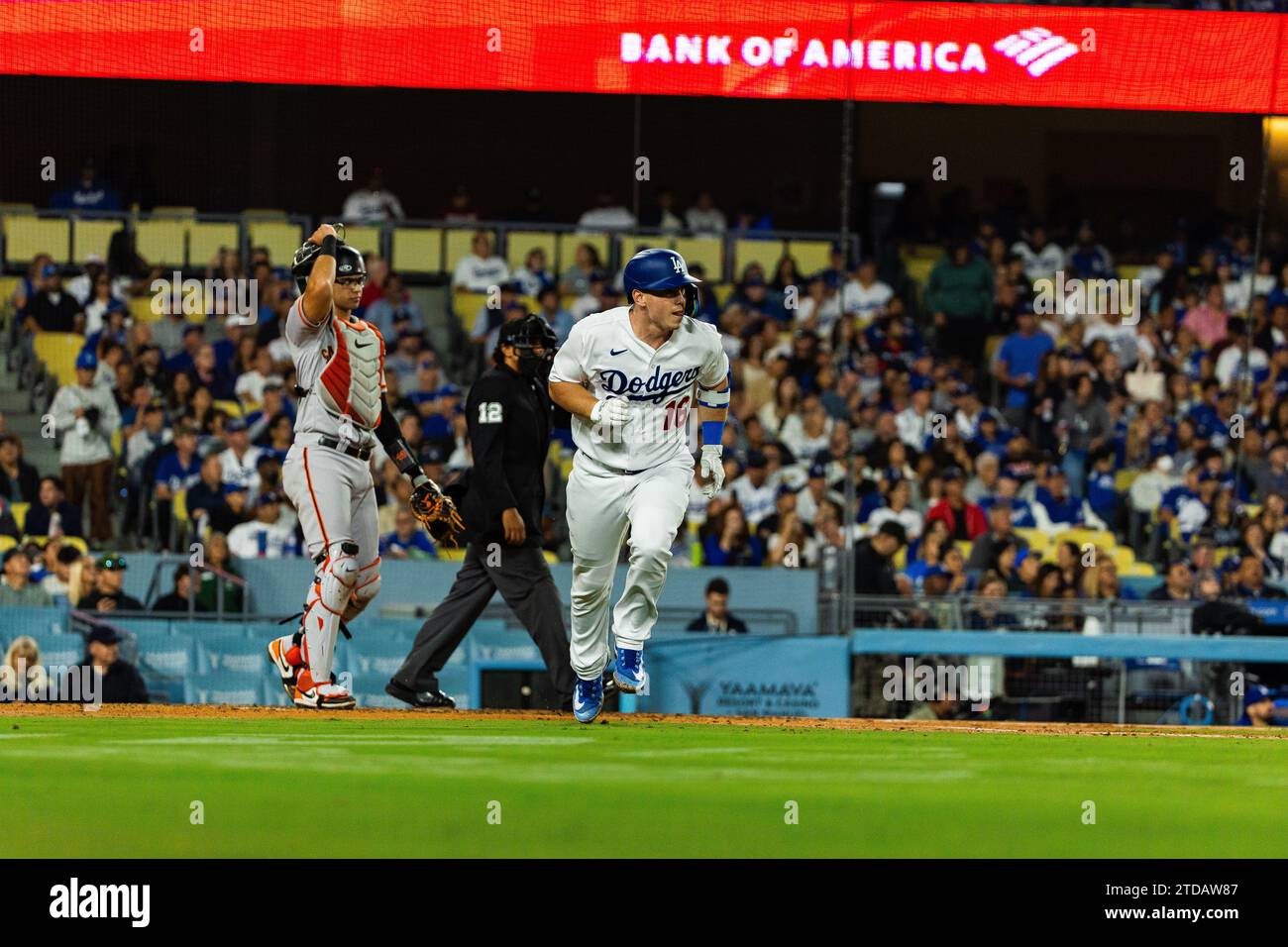 Los Angeles, United States. 21st Sep, 2023. Los Angeles Dodgers catcher ...