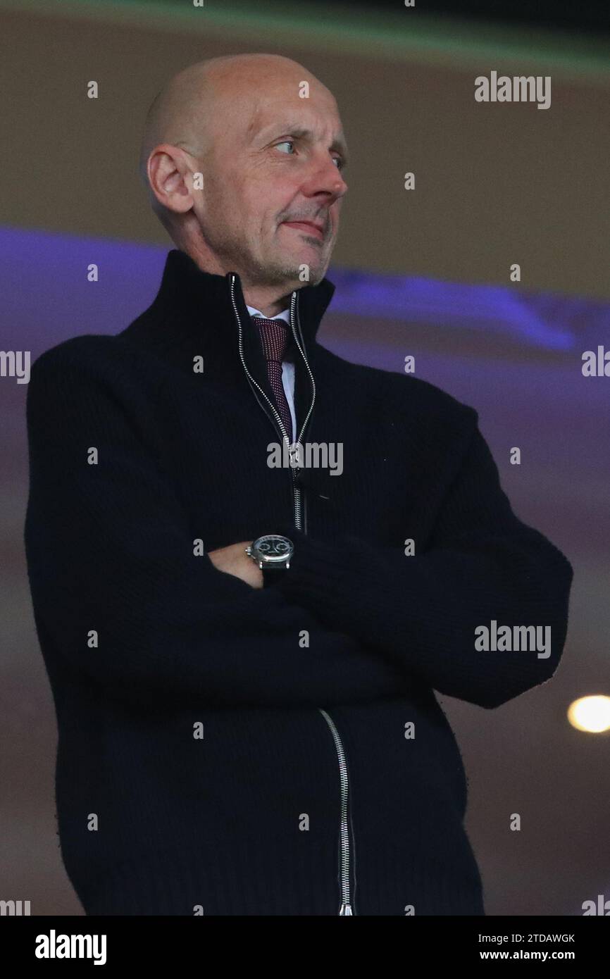 John Coates part chairman of Stoke City during the Sky Bet Championship ...