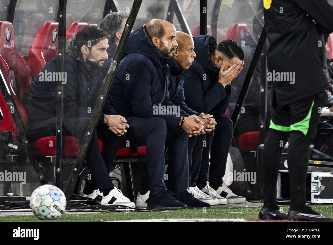 ALKMAAR - AZ Alkmaar coach Pascal Jansen during the Dutch Eredivisie ...
