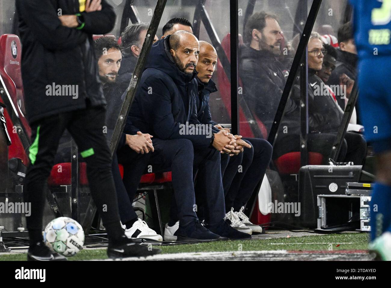 ALKMAAR - AZ Alkmaar coach Pascal Jansen during the Dutch Eredivisie ...