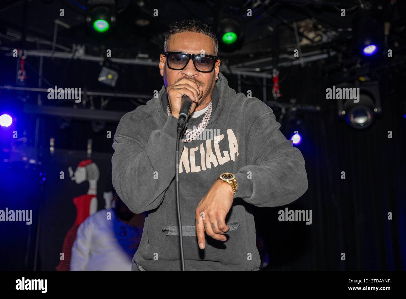 Los Angeles, USA. 16th Dec, 2023. Musical artist Chef Sean performs at ...