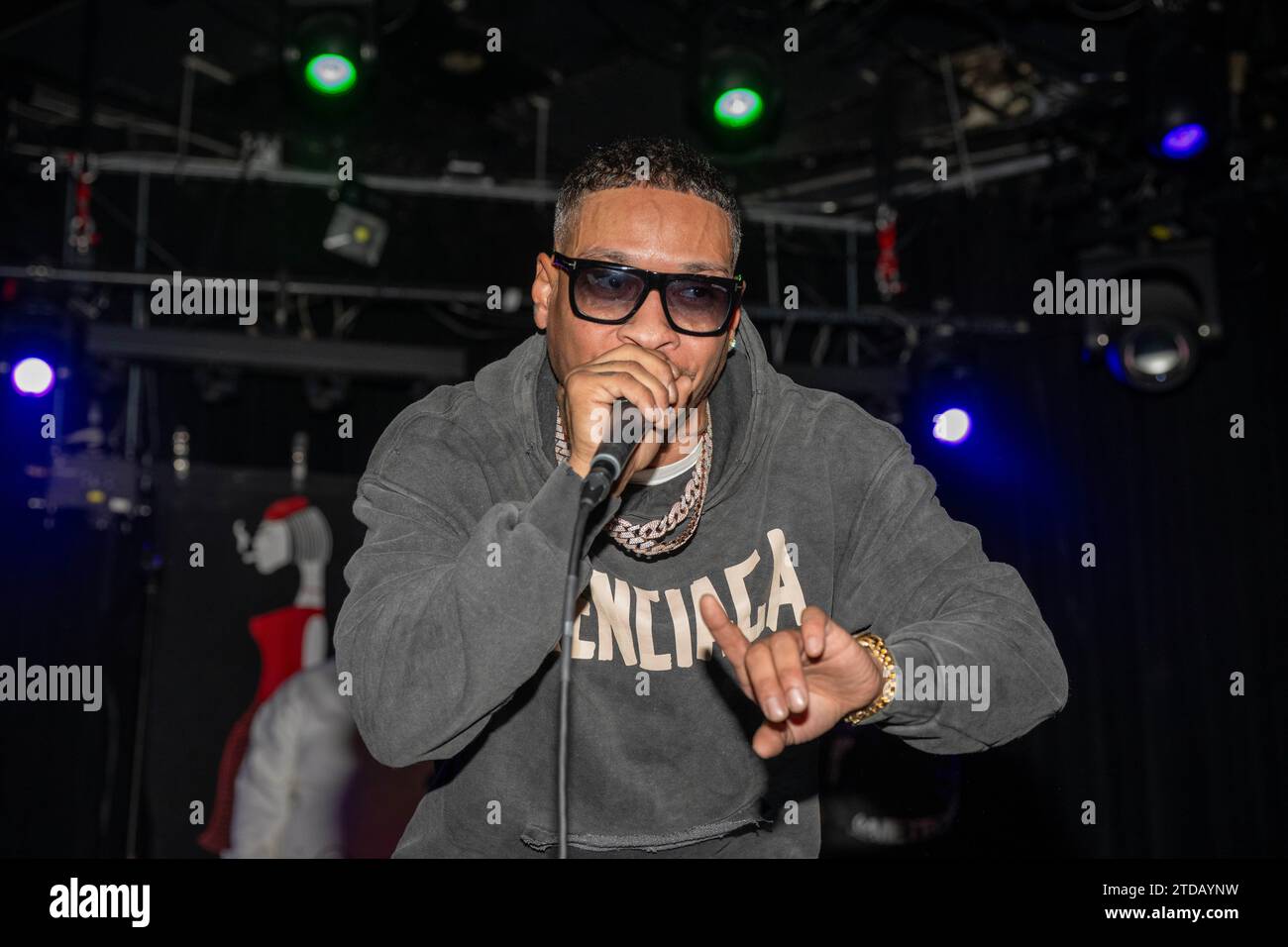 Los Angeles, USA. 16th Dec, 2023. Musical artist Chef Sean performs at ...