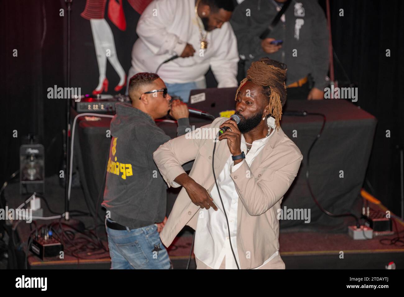 Los Angeles, USA. 16th Dec, 2023. Musical artist Chef Sean, Ben ...