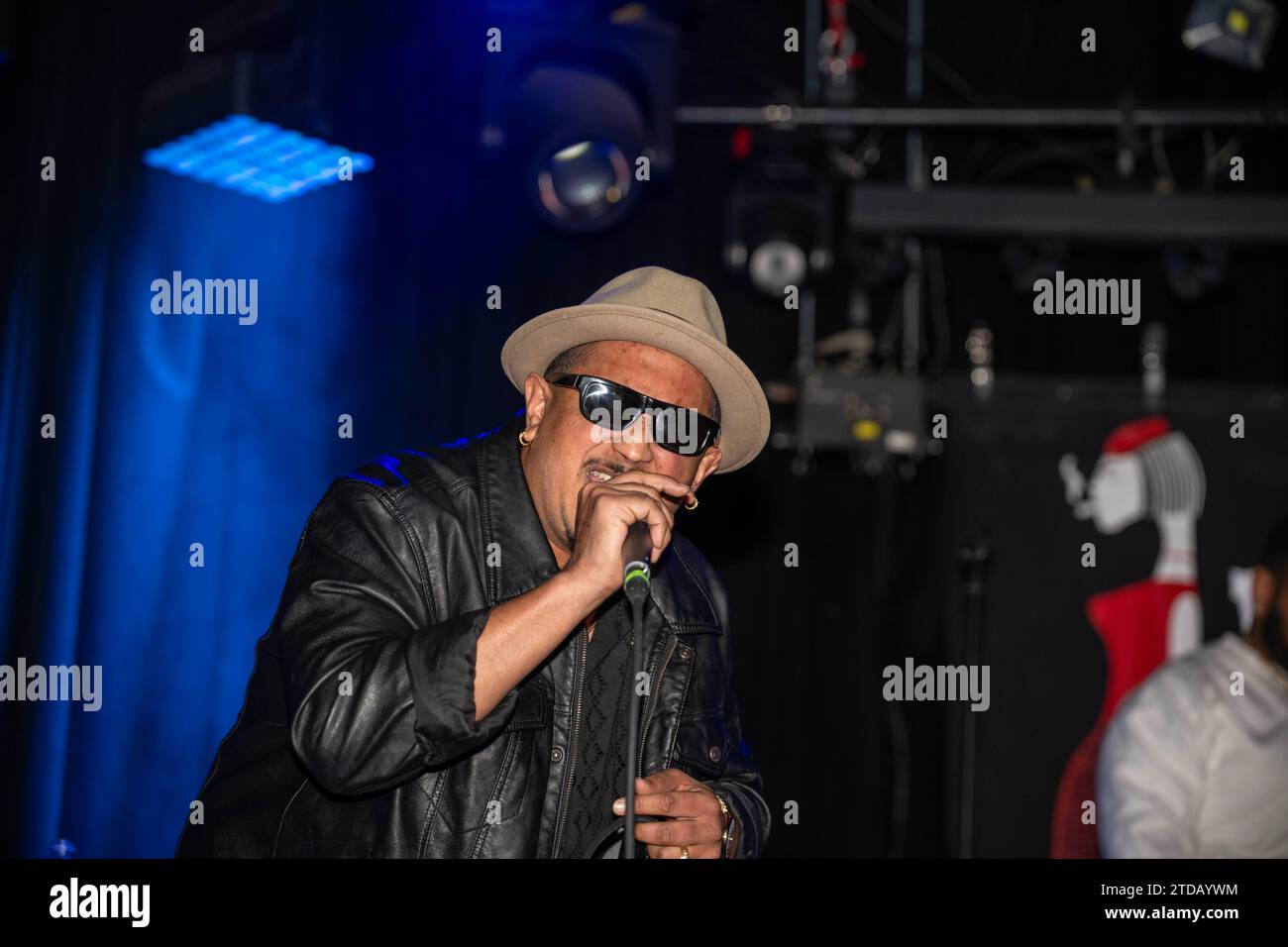 Los Angeles, USA. 16th Dec, 2023. Bz Bwai performs at Ugly Sweater ...