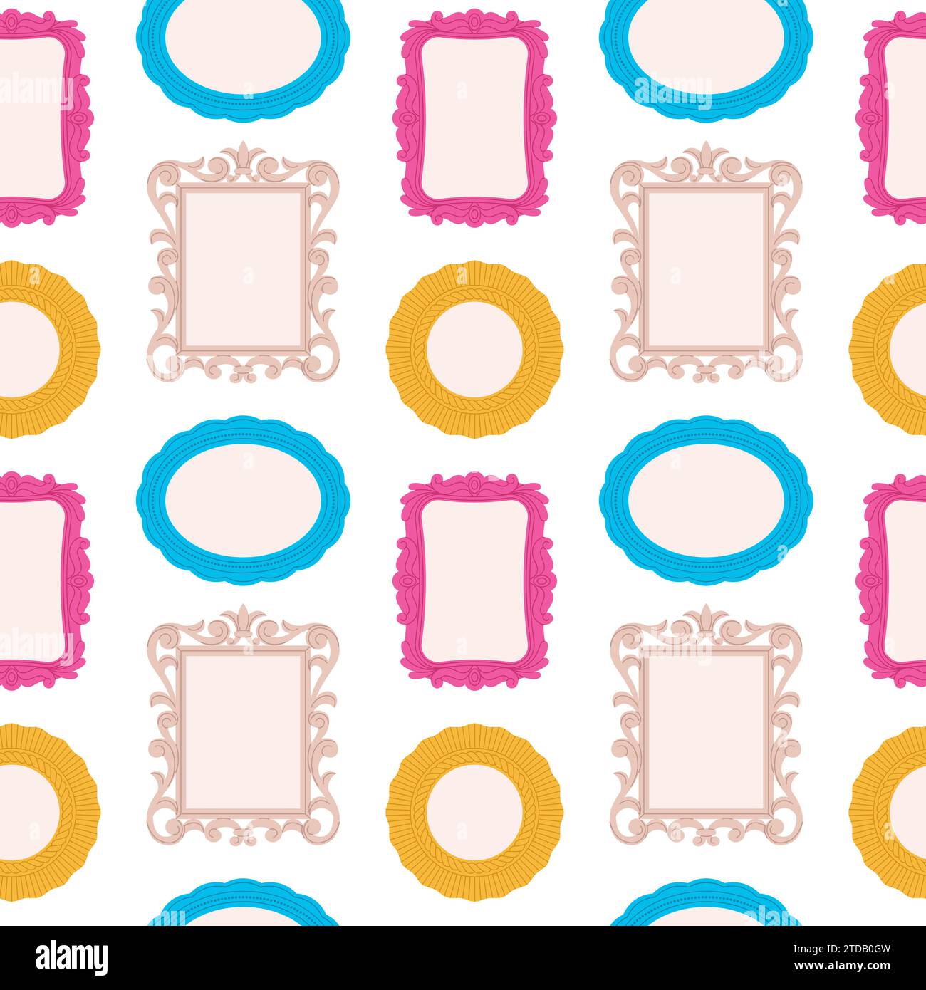 Victorian mirror Cut Out Stock Images & Pictures - Alamy