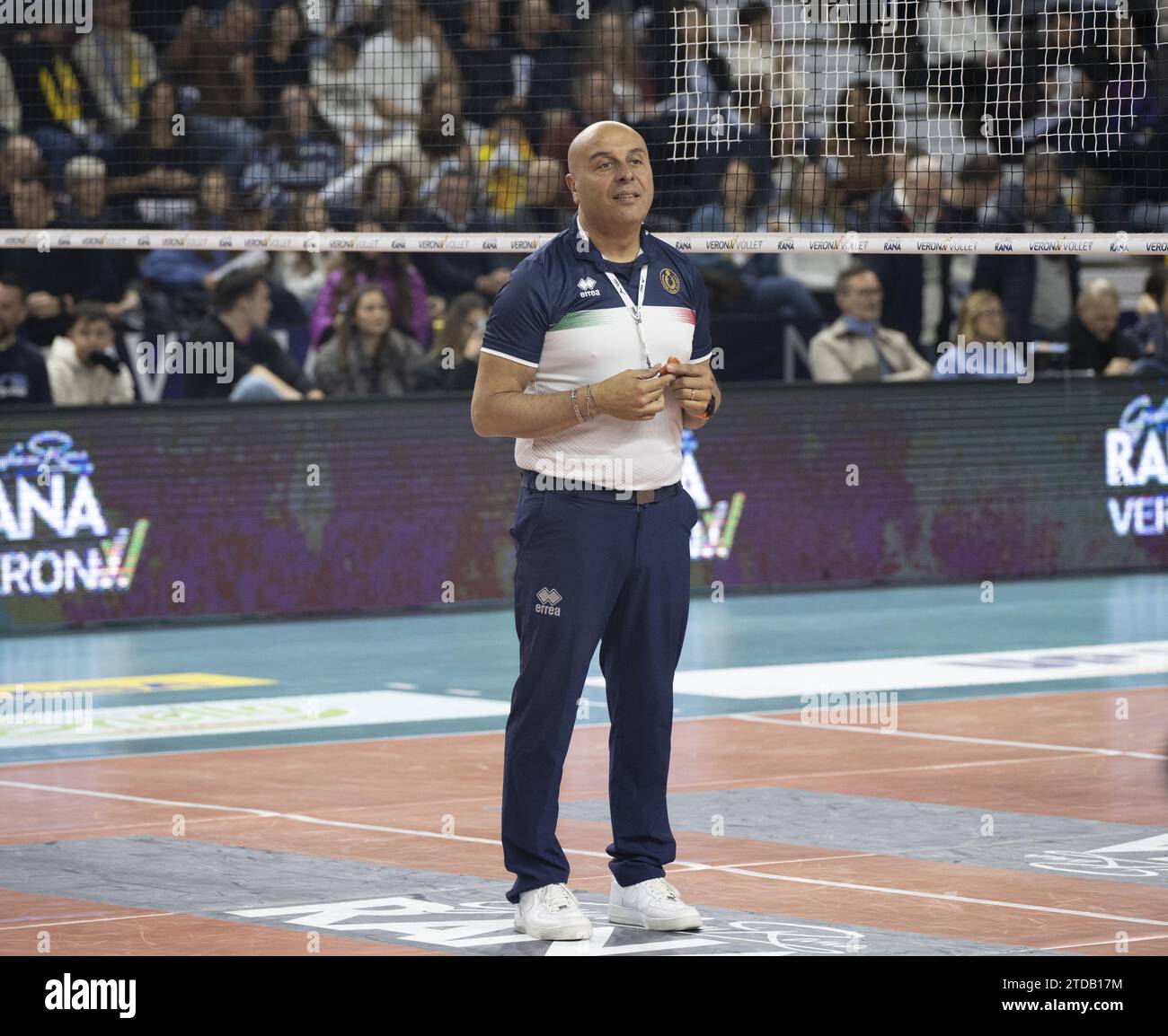 Verona, Italy. 17th Dec, 2023. Cesare Stefano during Rana Verona vs ...