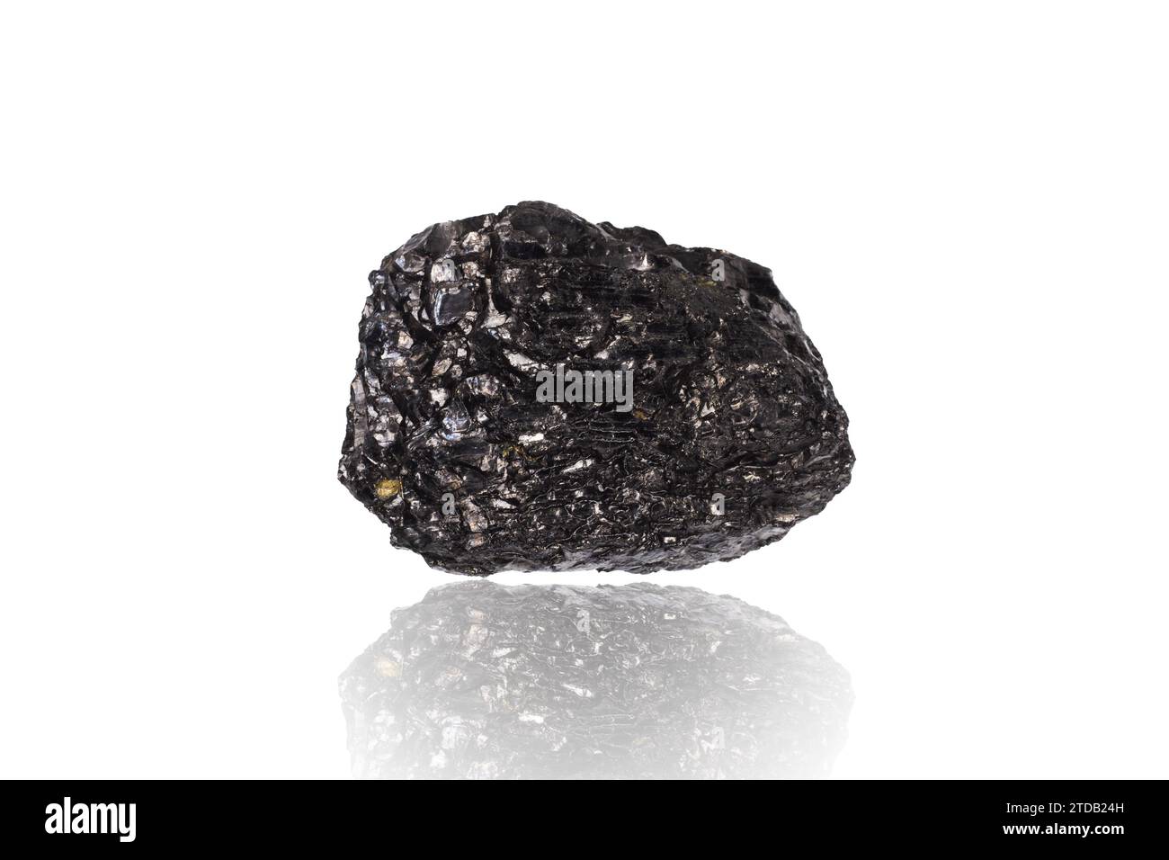 hard coal isolated on white Stock Photo - Alamy