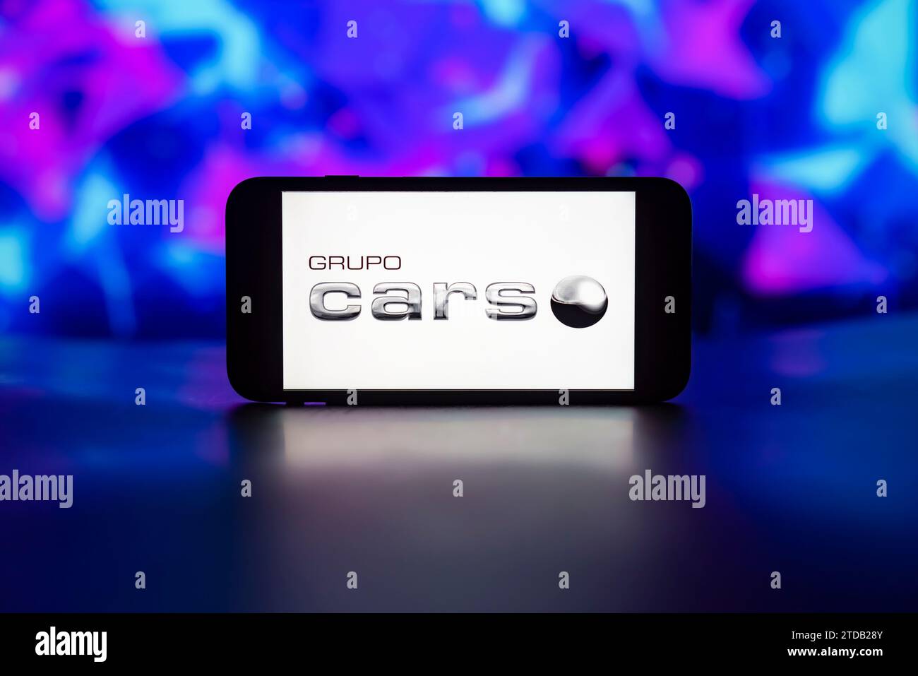 In this photo illustration, the Grupo Carso logo is seen displayed on a ...