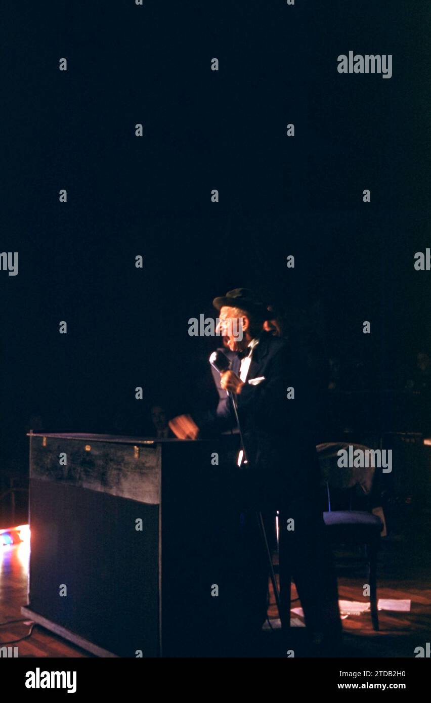 HAVANA, CUBA - 1957: American singer, pianist, comedian and actor Jimmy ...