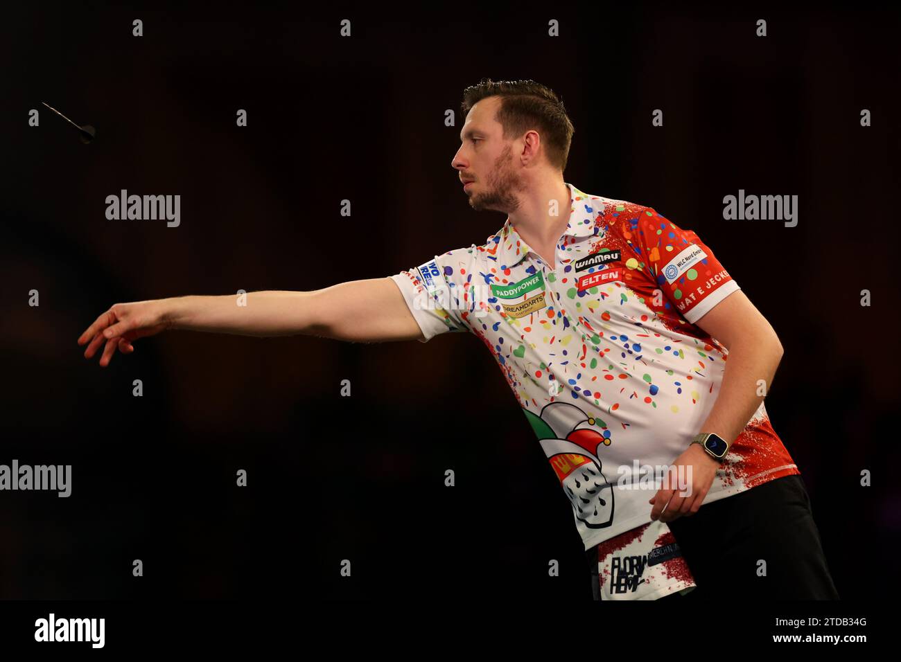 Alexandra Palace, London, UK. 17th Dec, 2023. 2023/24 PDC Paddy Power ...