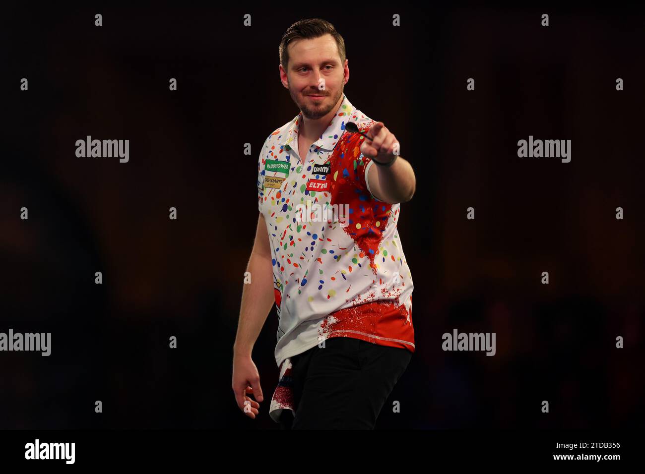 Alexandra Palace, London, UK. 17th Dec, 2023. 2023/24 PDC Paddy Power ...