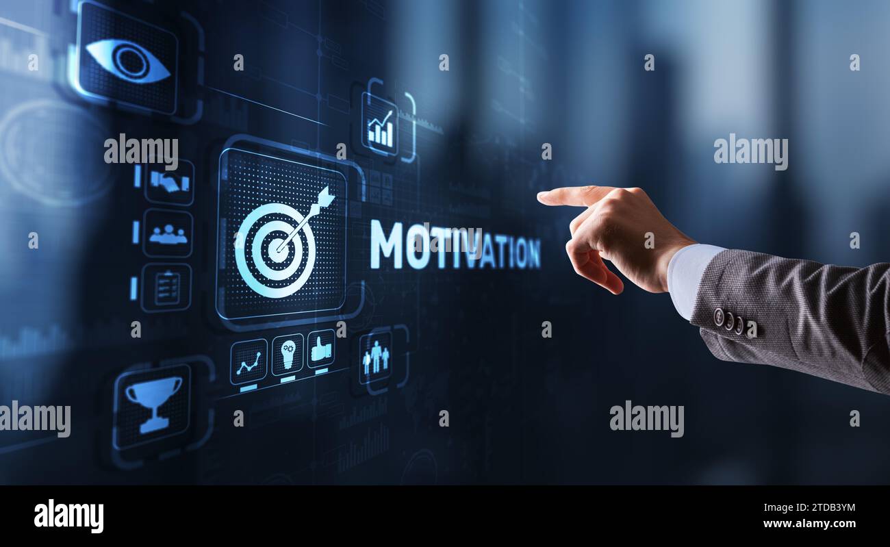 Motivation personality development concept. Achieving any goals Stock ...