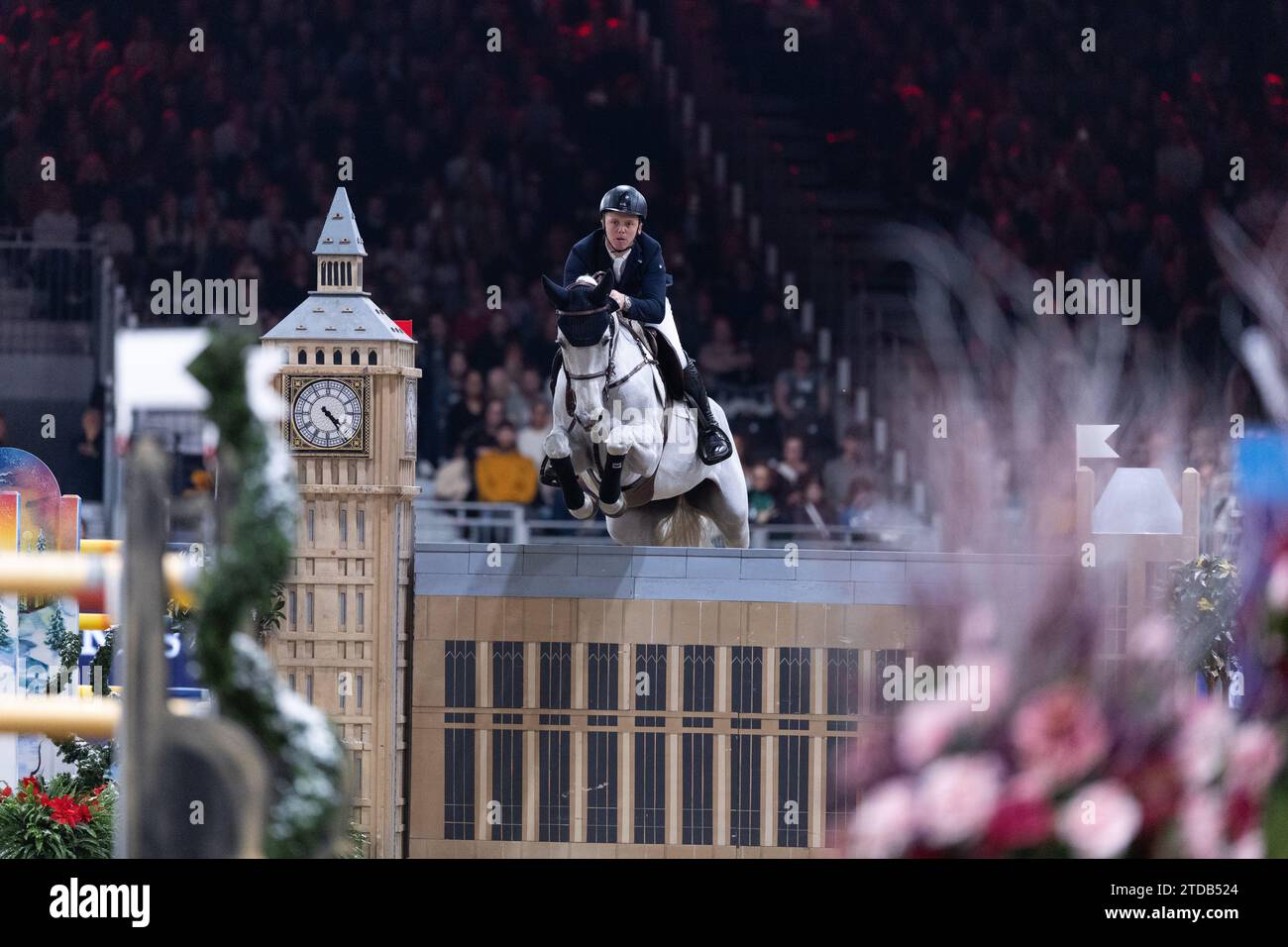 London, UK. December 17, 2023. Matthew Sampson of Great Britain with ...