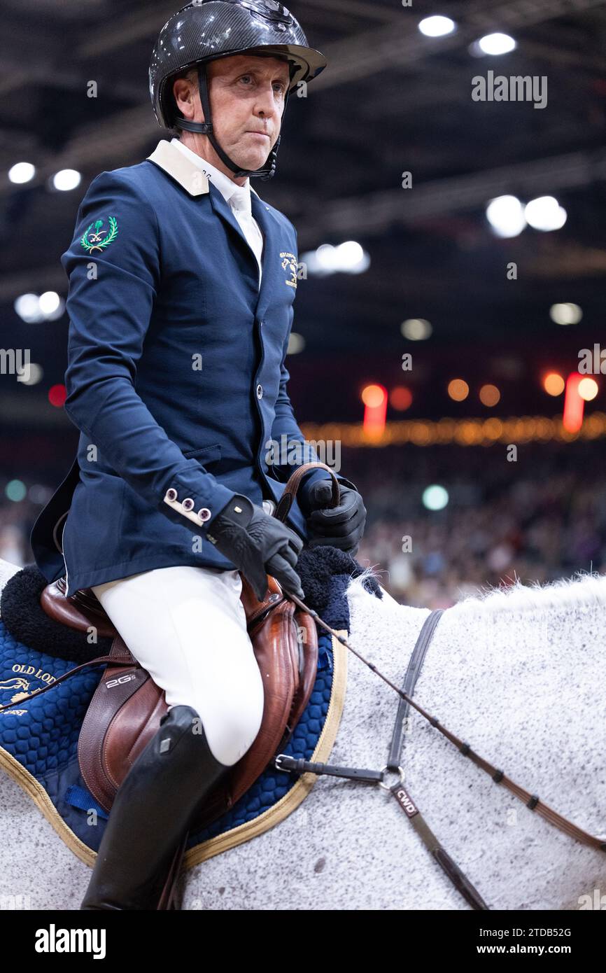 Shane Breen of Ireland with Haya competing during the Longines FEI ...
