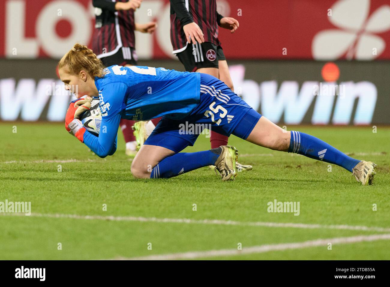 Goalkeeper Kristin Krammer (25 1. FC Nuremberg) during the Google Pixel ...