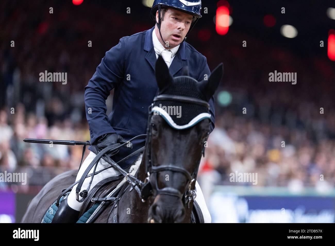 London, UK. December 17, 2023. Robert Whitaker of Great Britain with ...