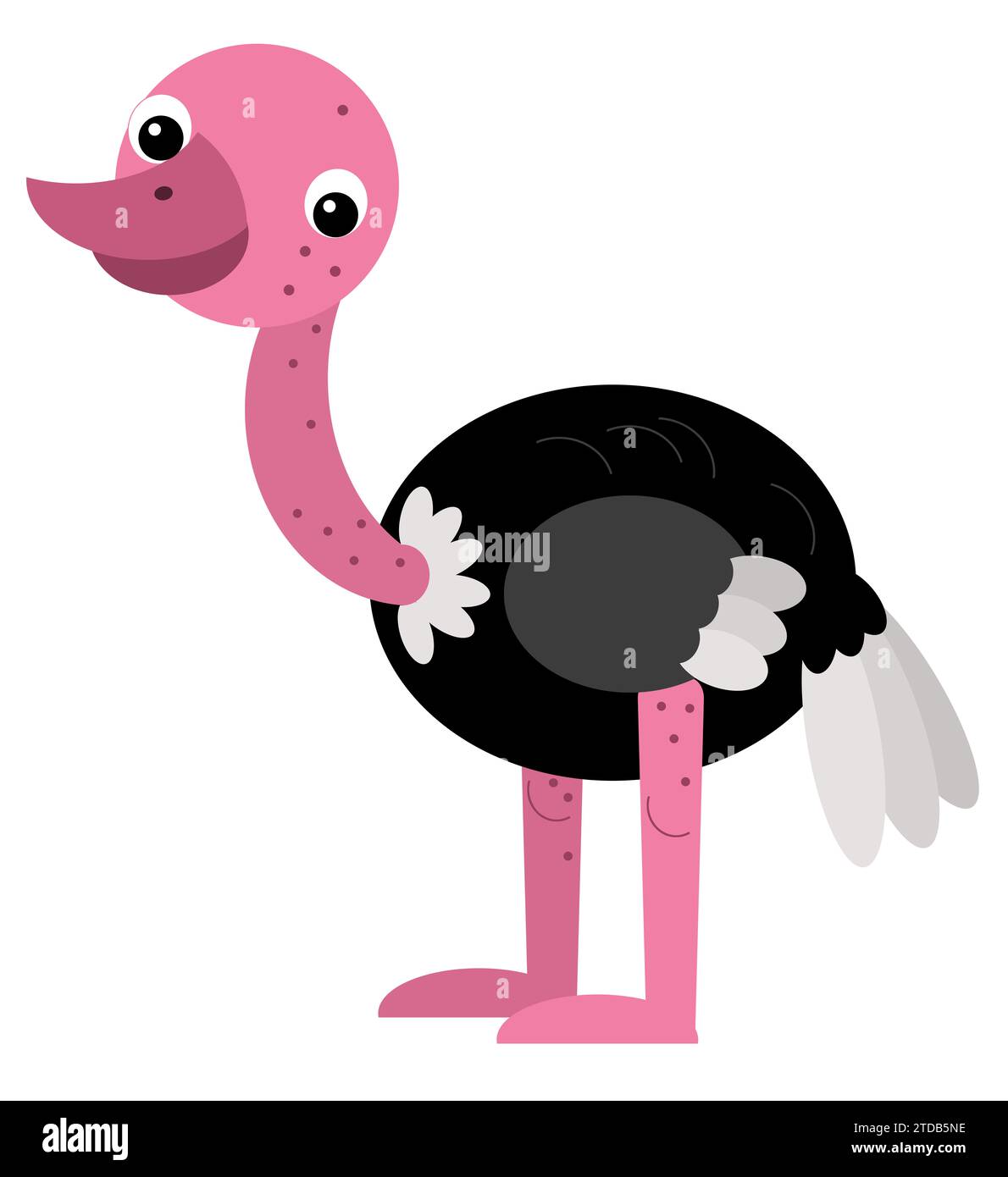 Ostrich Drawing Kids Ostrich Drawing Cut Out Stock Images & Pictures