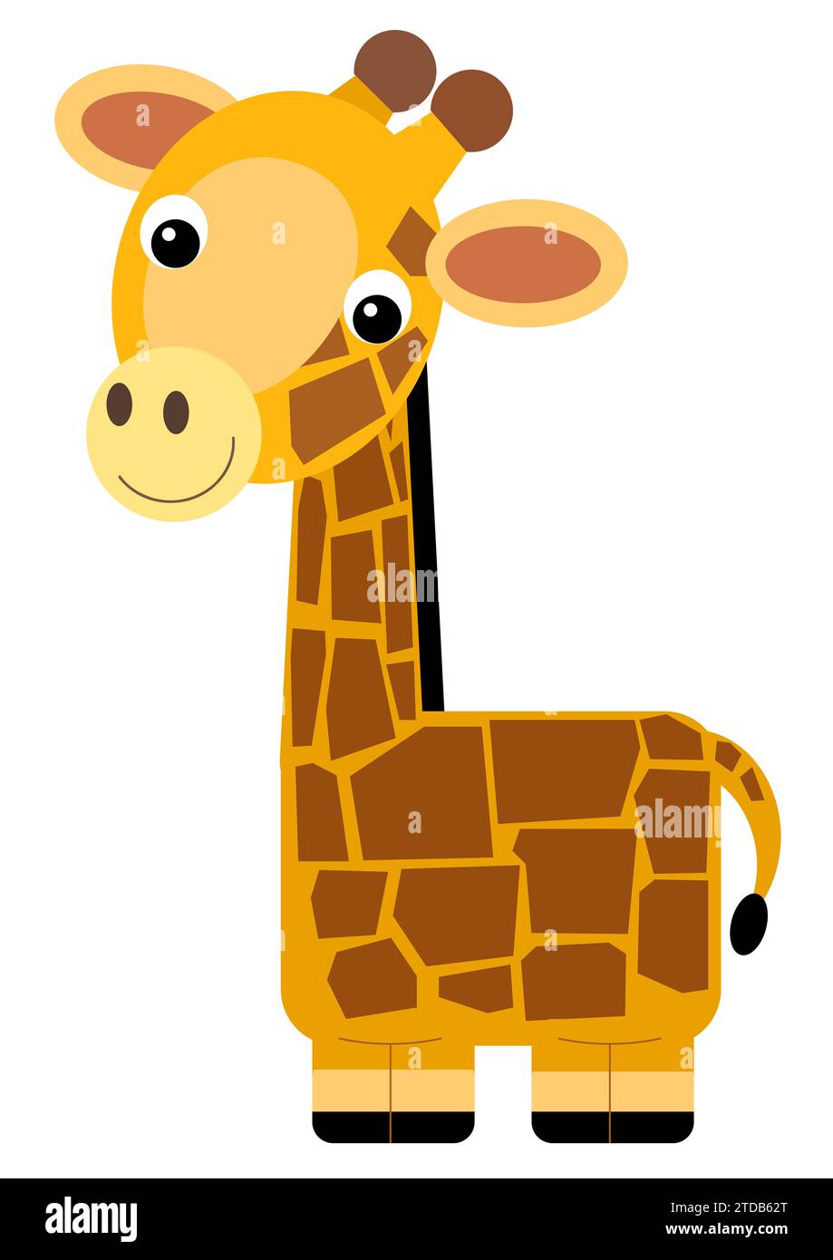 Giraffe Clipart For Kids How To Draw A Cartoon Giraffe (Cartoon