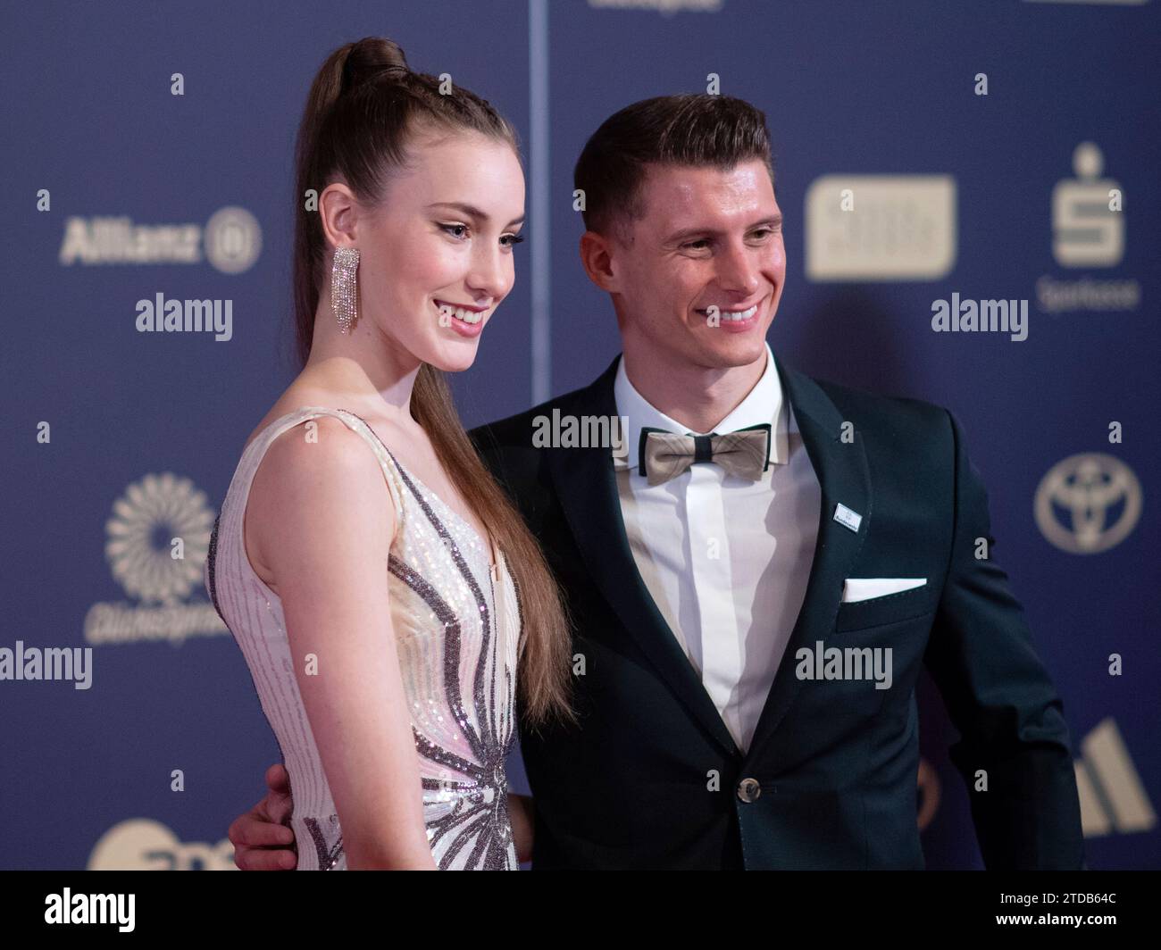 Darja Varfolomeev (Rhythmische Sportgymnastik) mit Lukas Dauser (Turner ...