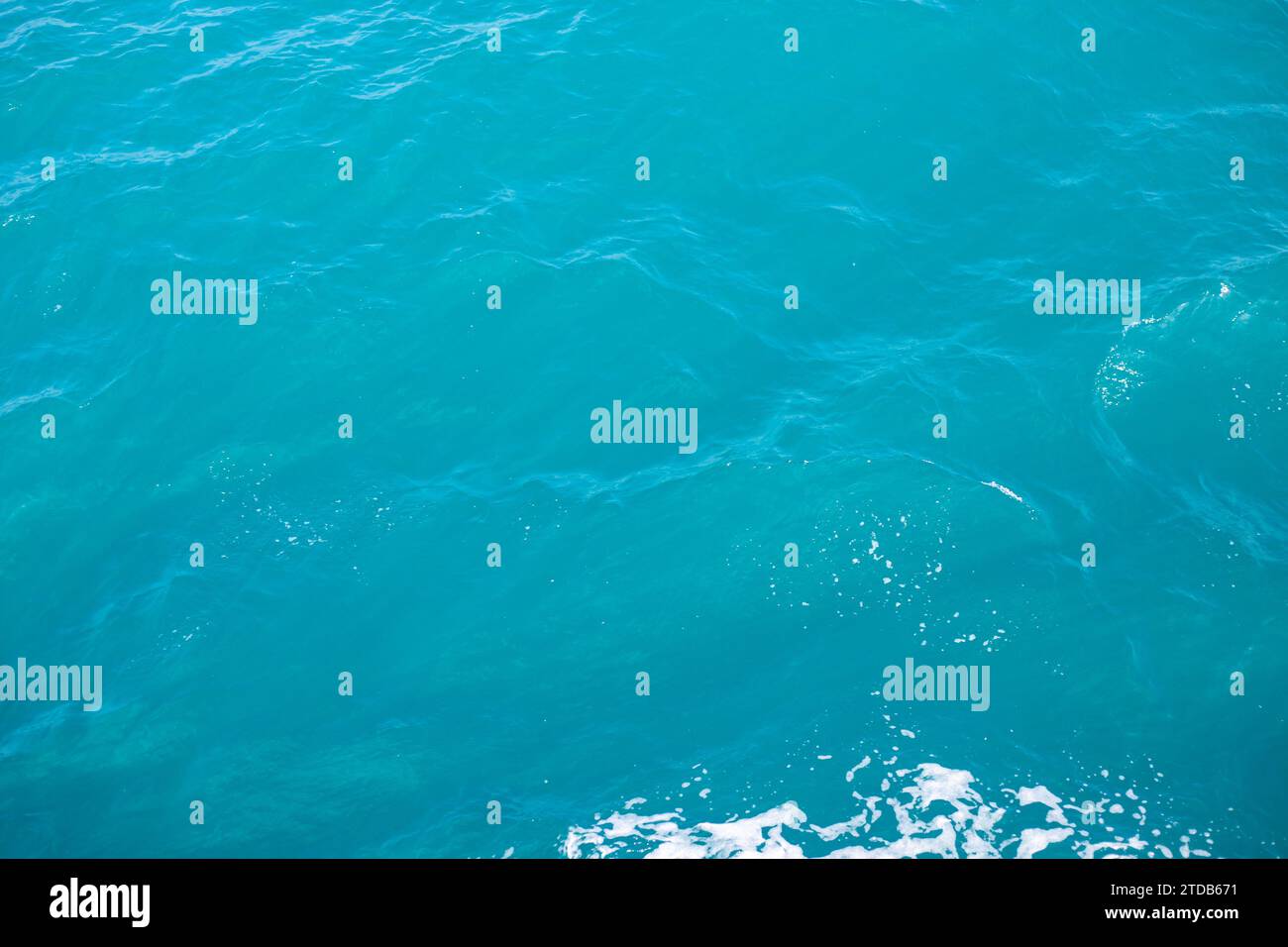 Deep sea. Surface of the Blue Sea with waves, top view Stock Photo - Alamy