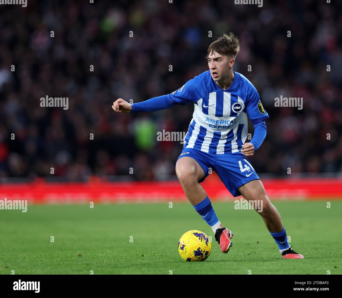 London, UK. 17th Dec, 2023. Jack Hinshelwood of Brighton during the ...