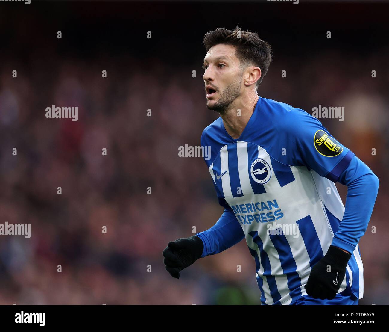 London, UK. 17th Dec, 2023. Adam Lallana of Brighton during the Premier ...