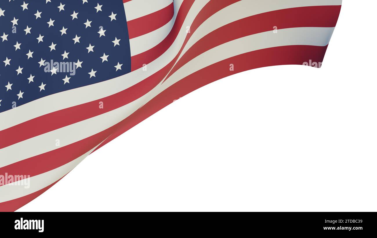US flag. American flag on transparent background Stock Photo - Alamy