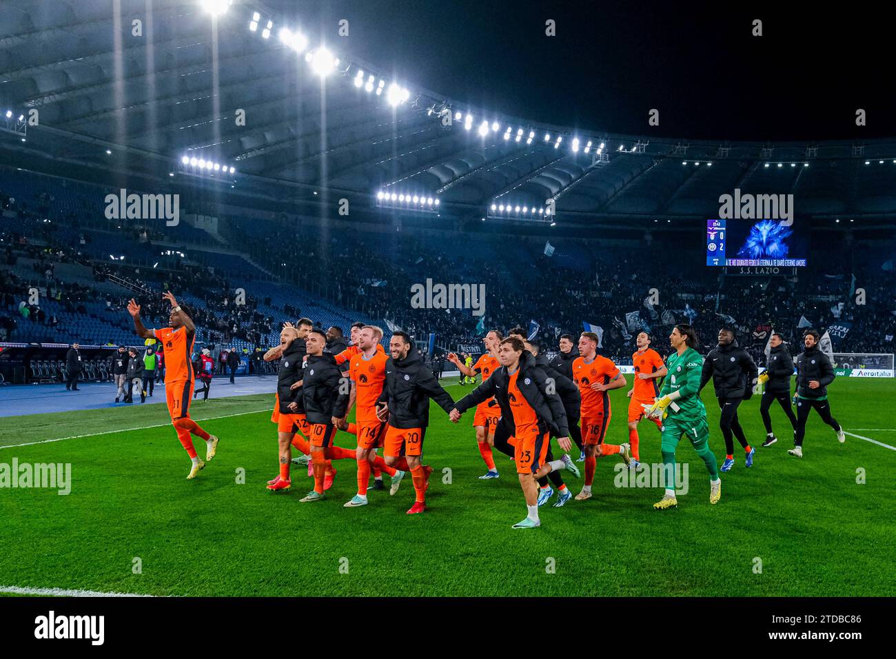 Inter celebrate victory match during the Serie A football match SS ...