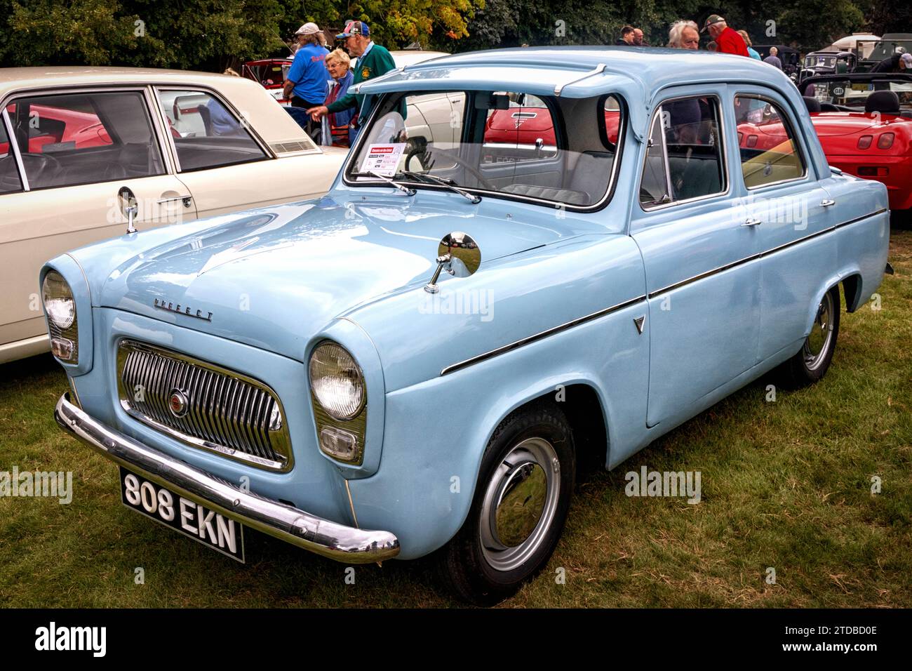 1959 Ford Prefect 100E classic car Stock Photo - Alamy