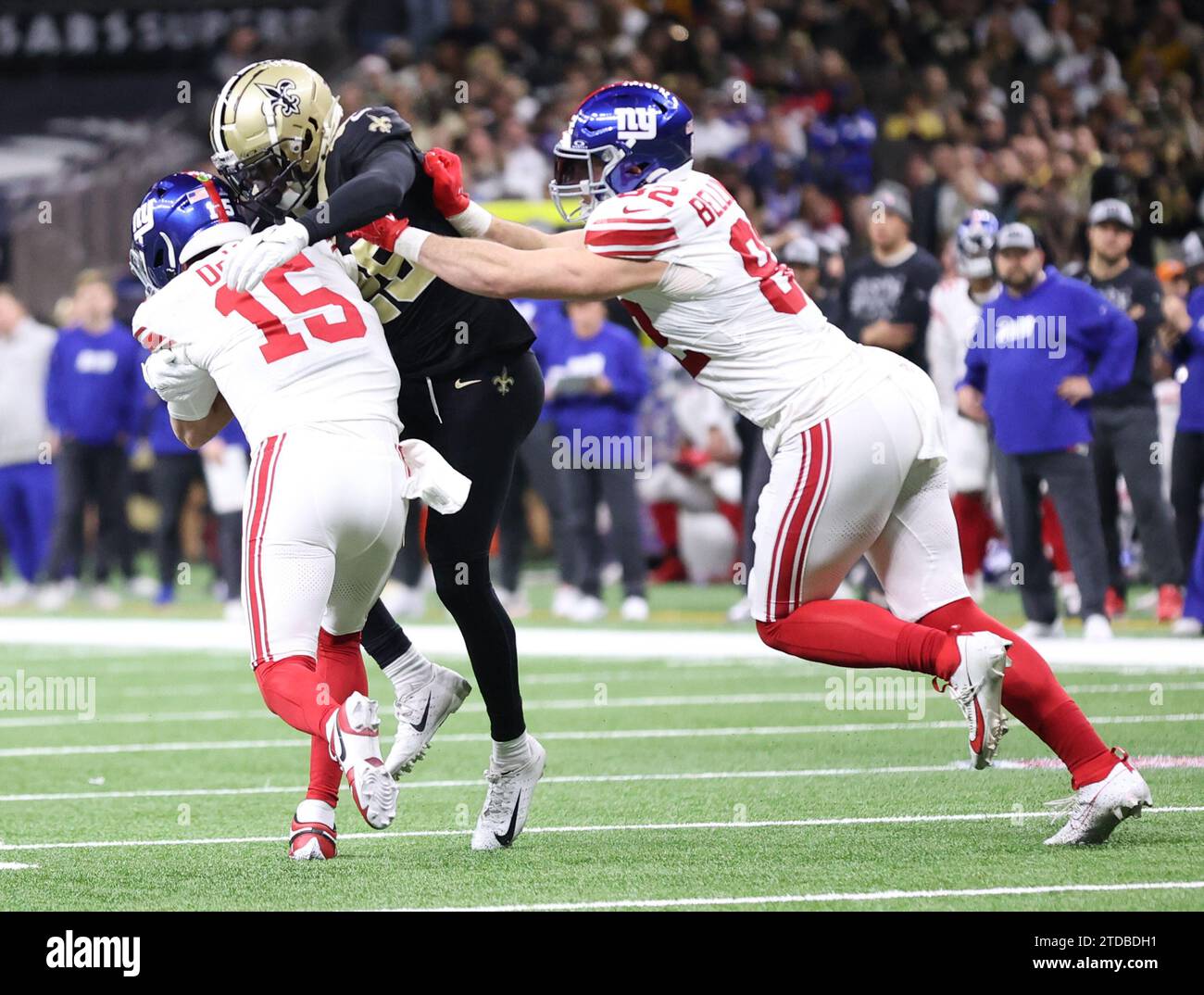 New Orleans, USA. 17th Dec, 2023. New Orleans Saints cornerback Lonnie ...