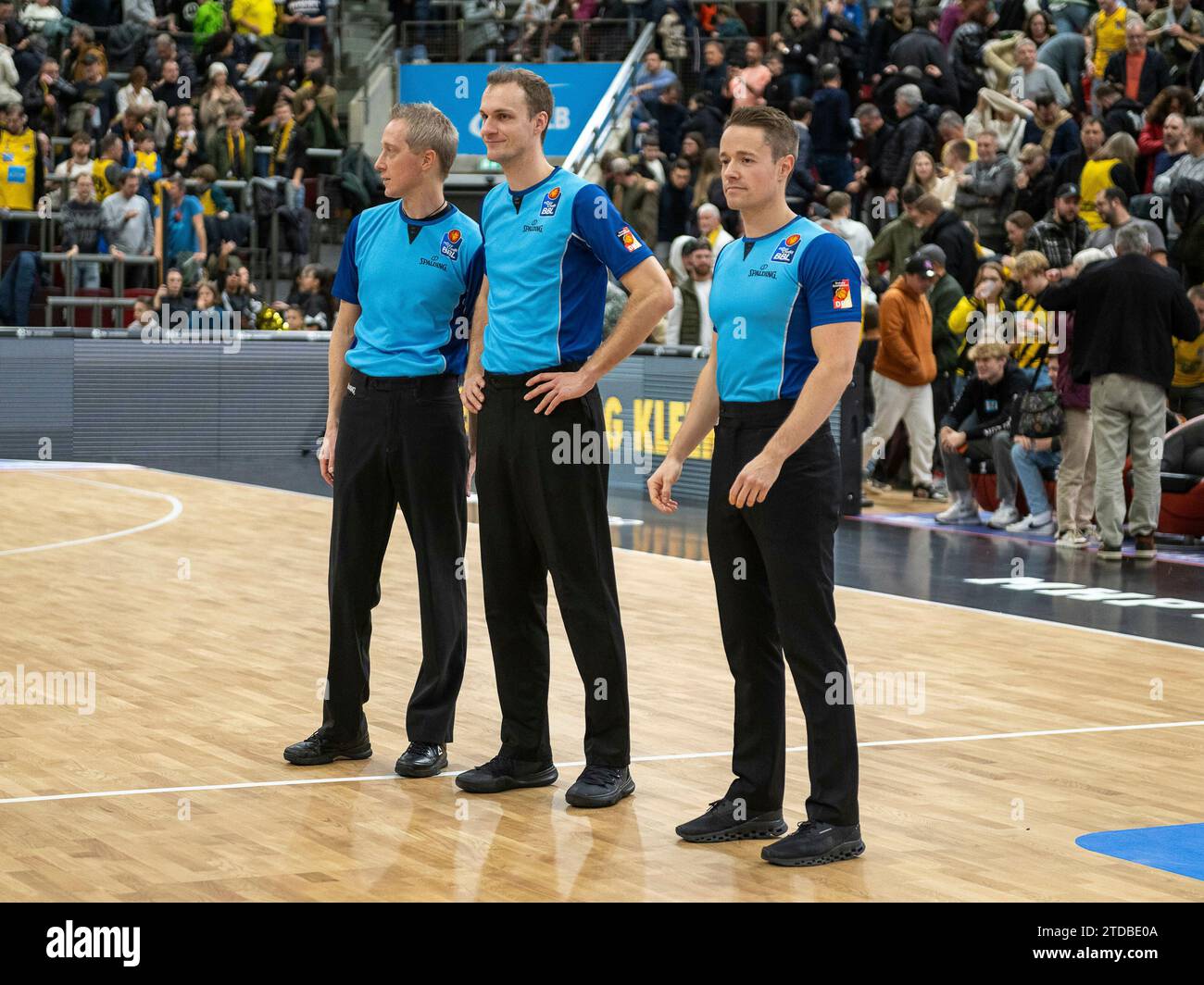 Ludwigsburg, Deutschland. 17th Dec, 2023. Christof Madinger, Nicolas ...