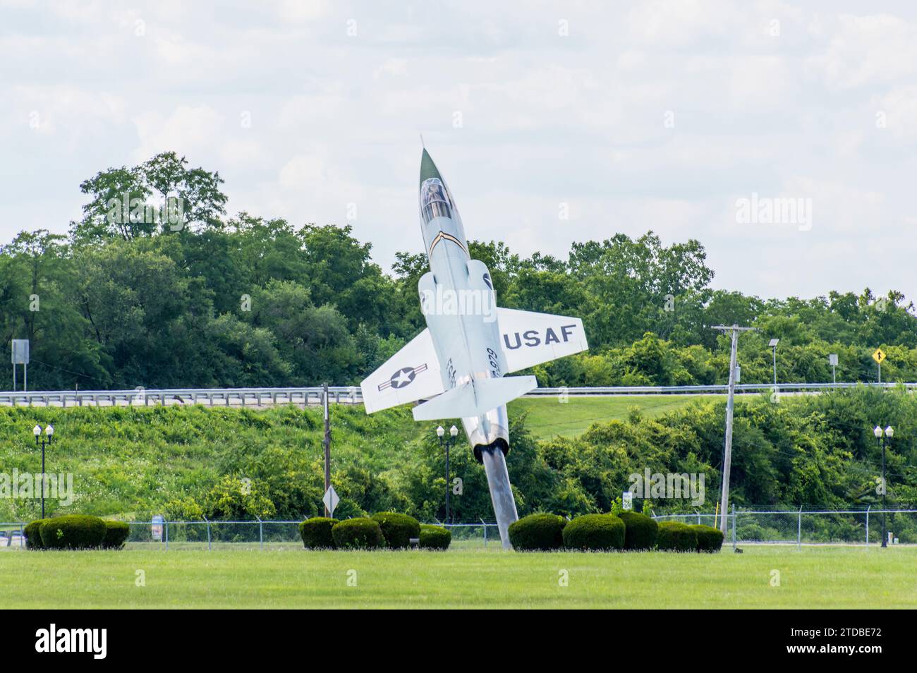 National Museum of the US Air Force USAF building in dayton, Ohio Stock ...