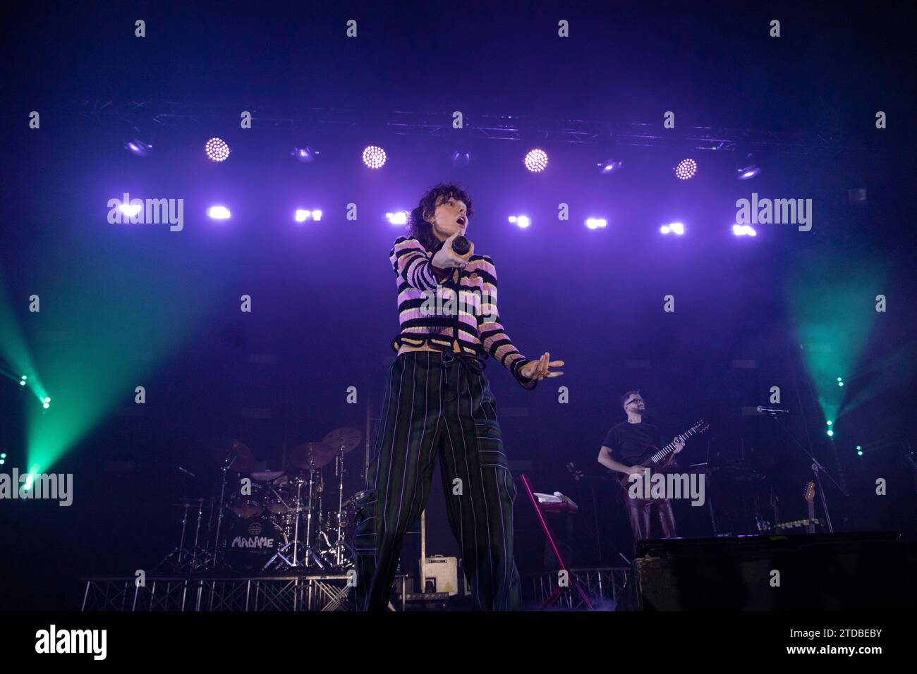 Francesca Calearo aka Madame, an Italian rapper, singer and songwriter ...