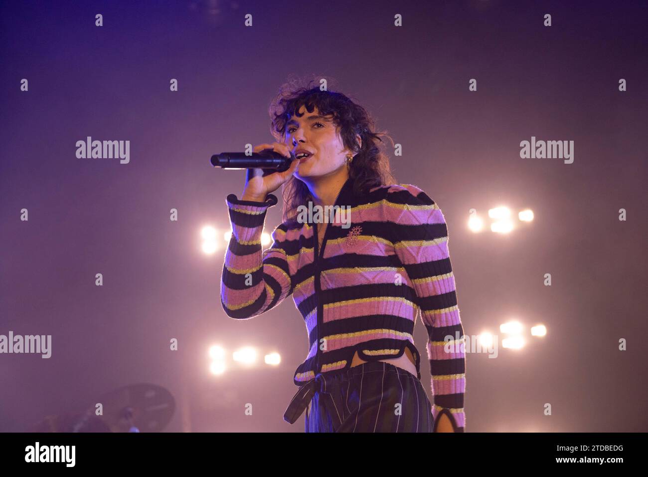 Francesca Calearo aka Madame, an Italian rapper, singer and songwriter ...