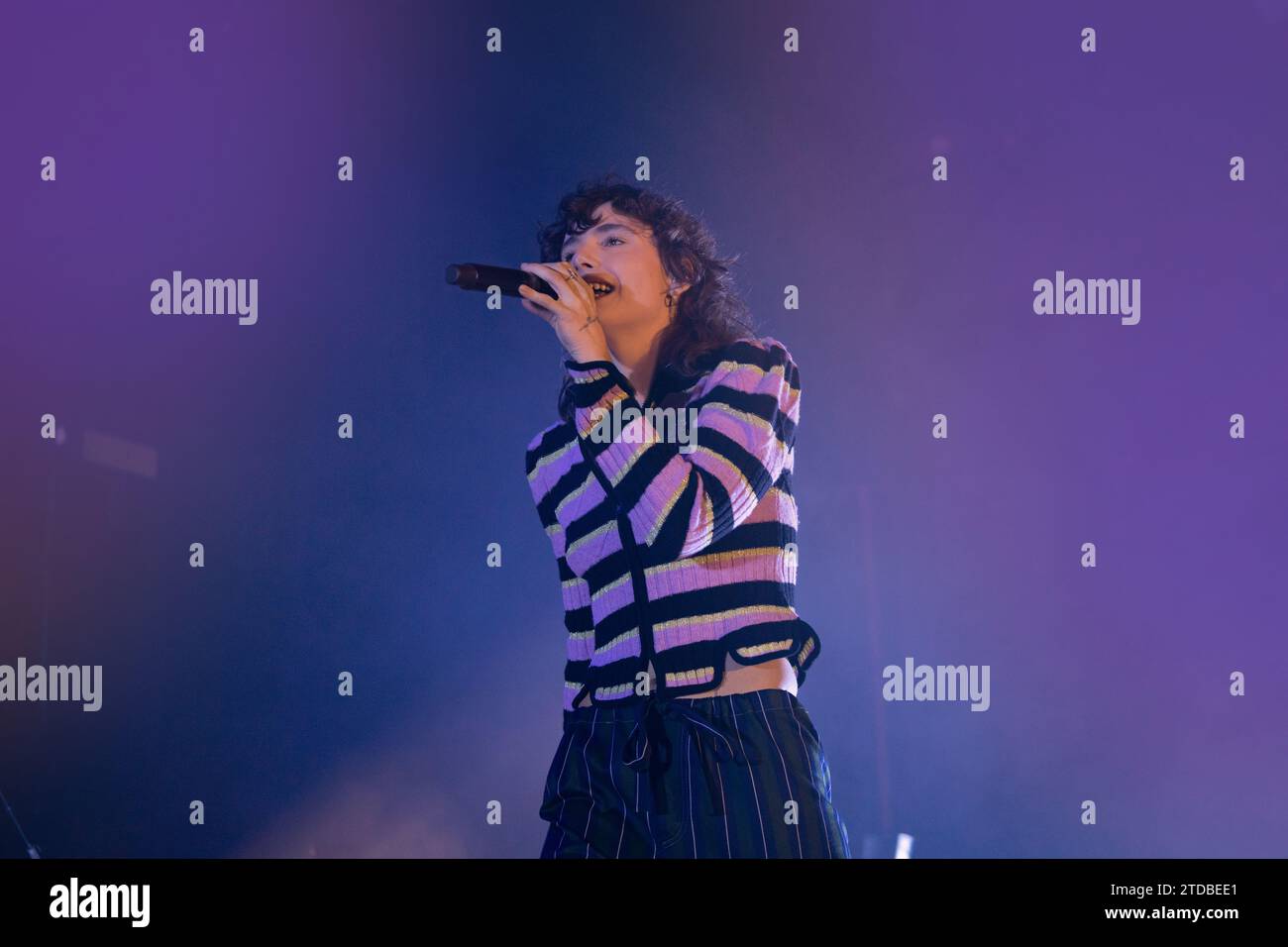 Francesca Calearo aka Madame, an Italian rapper, singer and songwriter ...